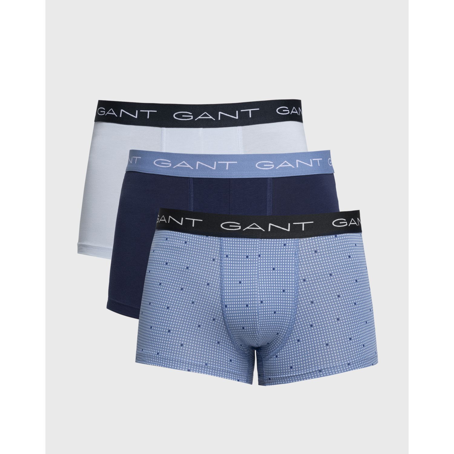 GANT 3-Pack Wobble Check Trunks | Endource