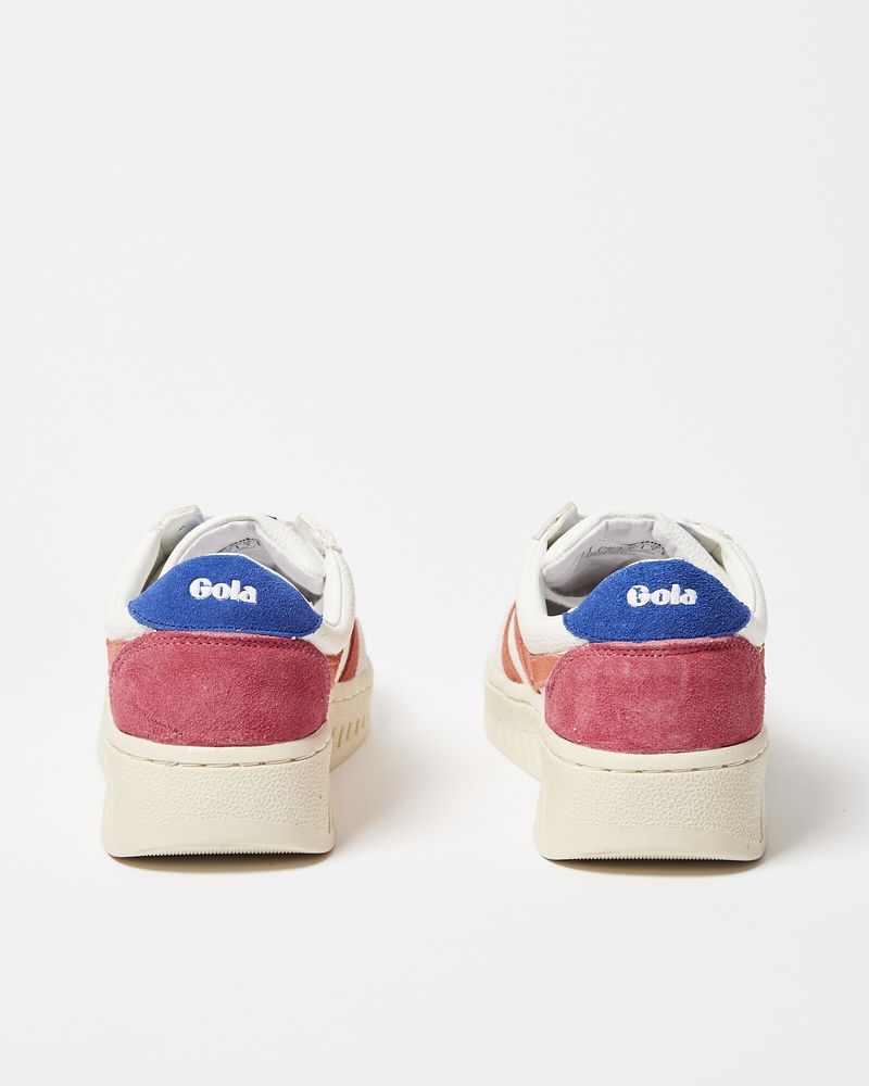 GOLA Grandslam Trident Orange & Blue Trainers in Orange | Endource