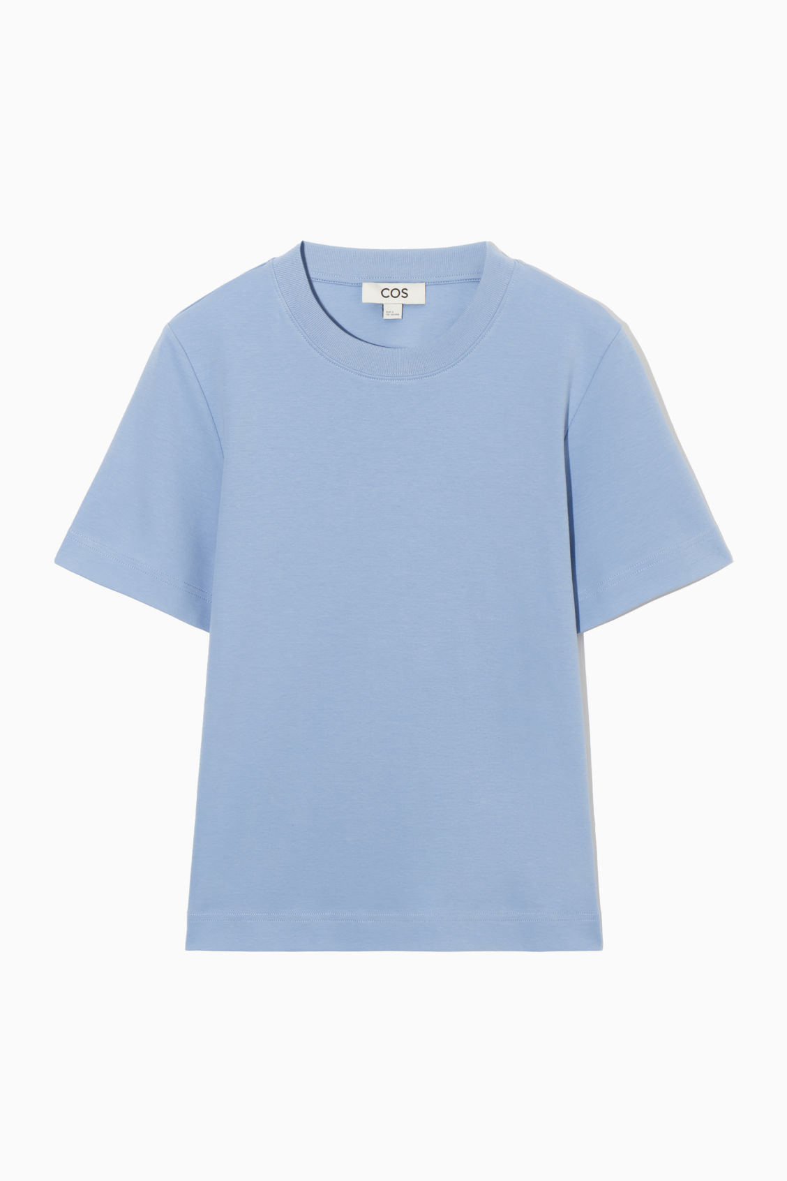 COS The Clean Cut T-Shirt in LIGHT BLUE | Endource