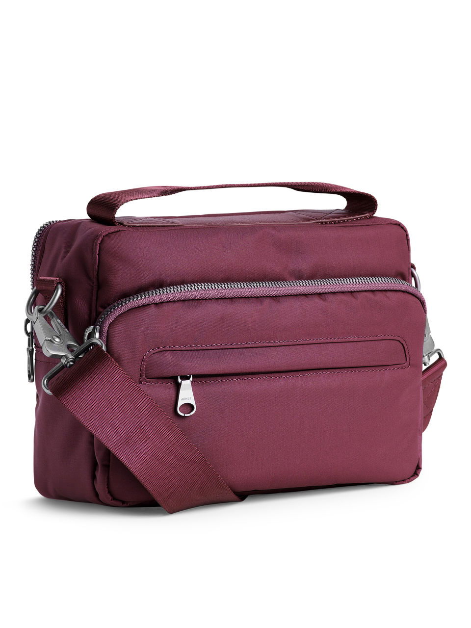 ARKET Nylon Camera Bag in Dark Blush | Endource