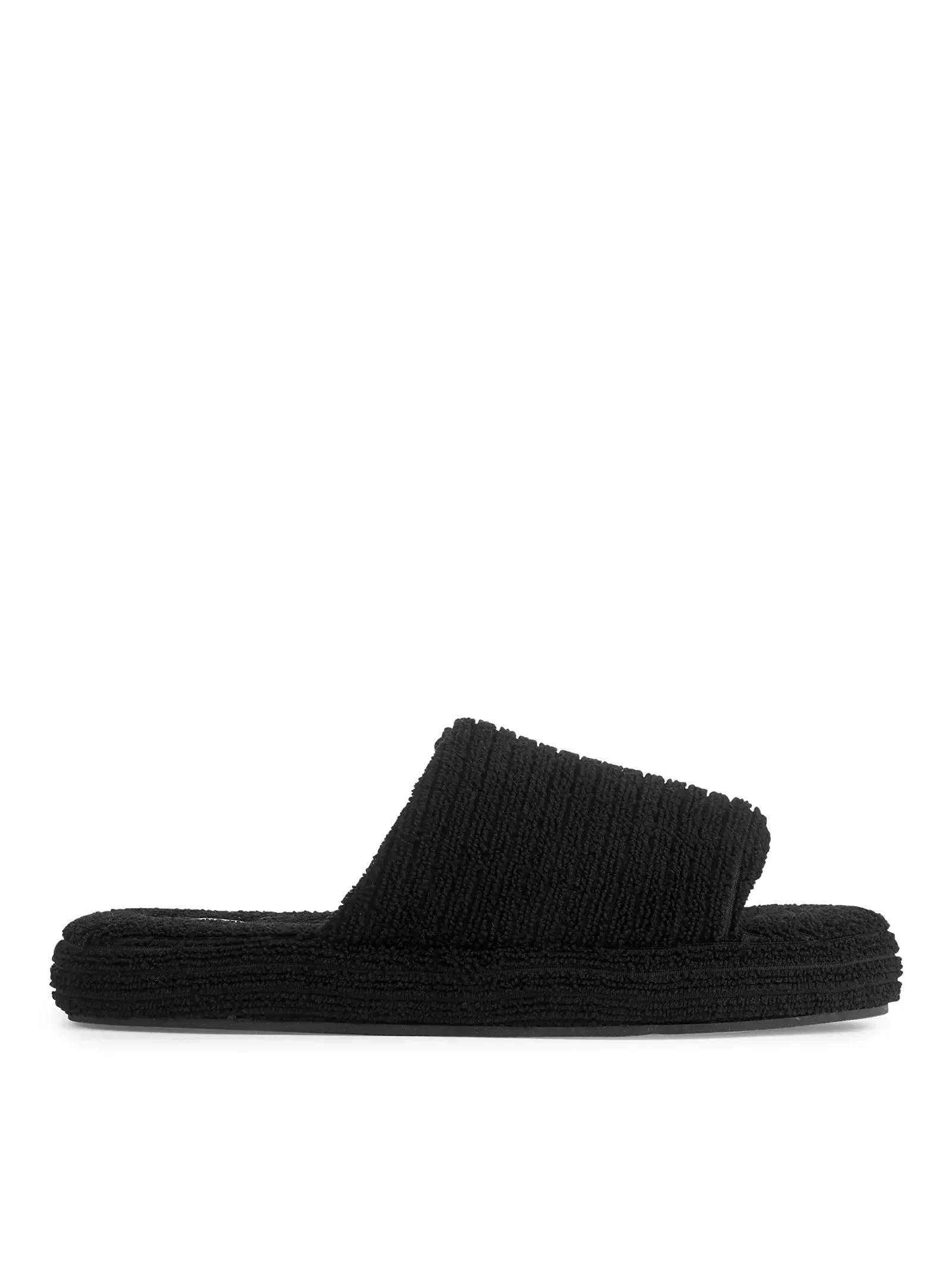 ARKET Towelling Pool Slides | endource
