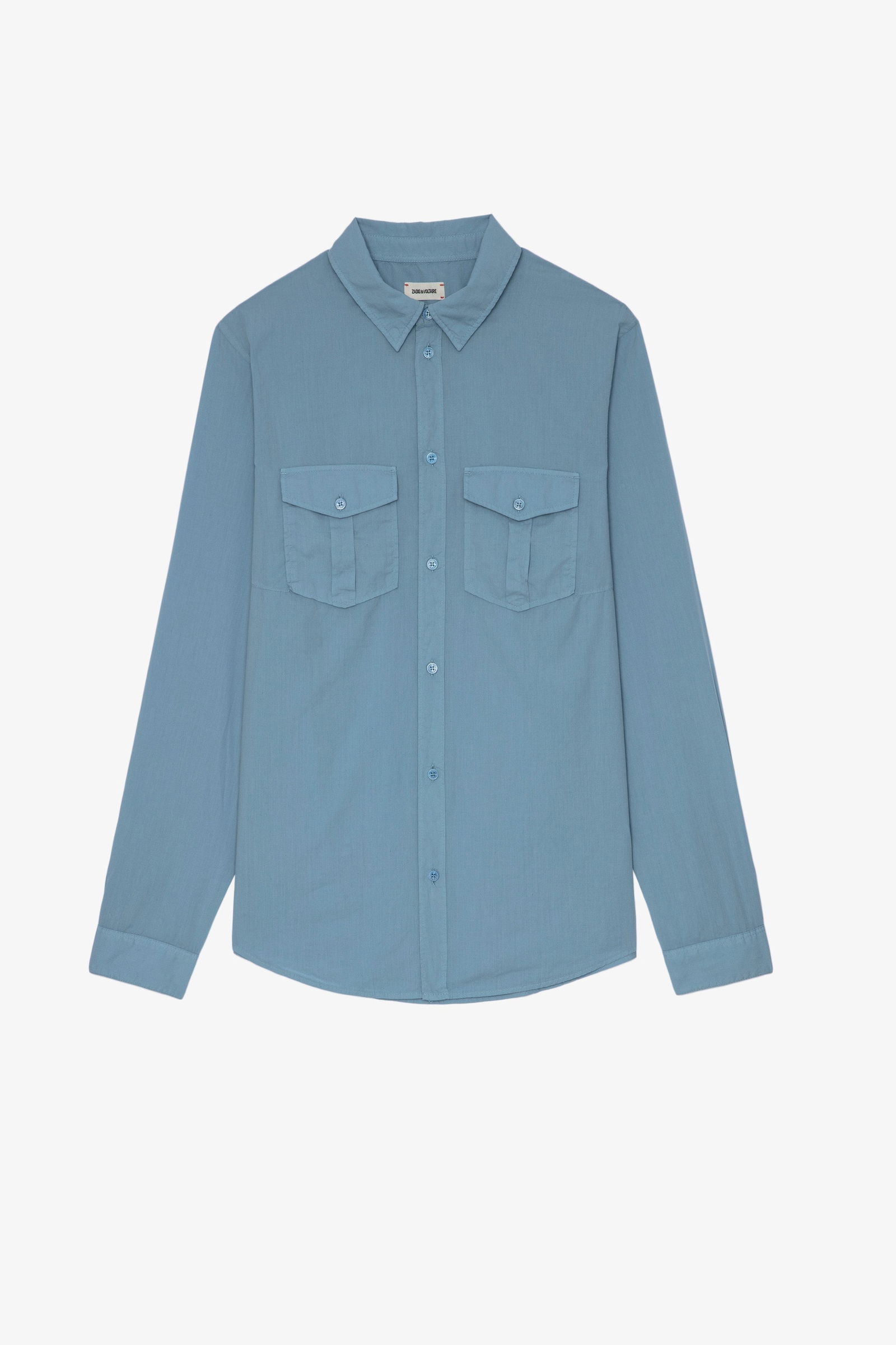 ZADIG & VOLTAIRE Thibaut Shirt in Shadow | Endource