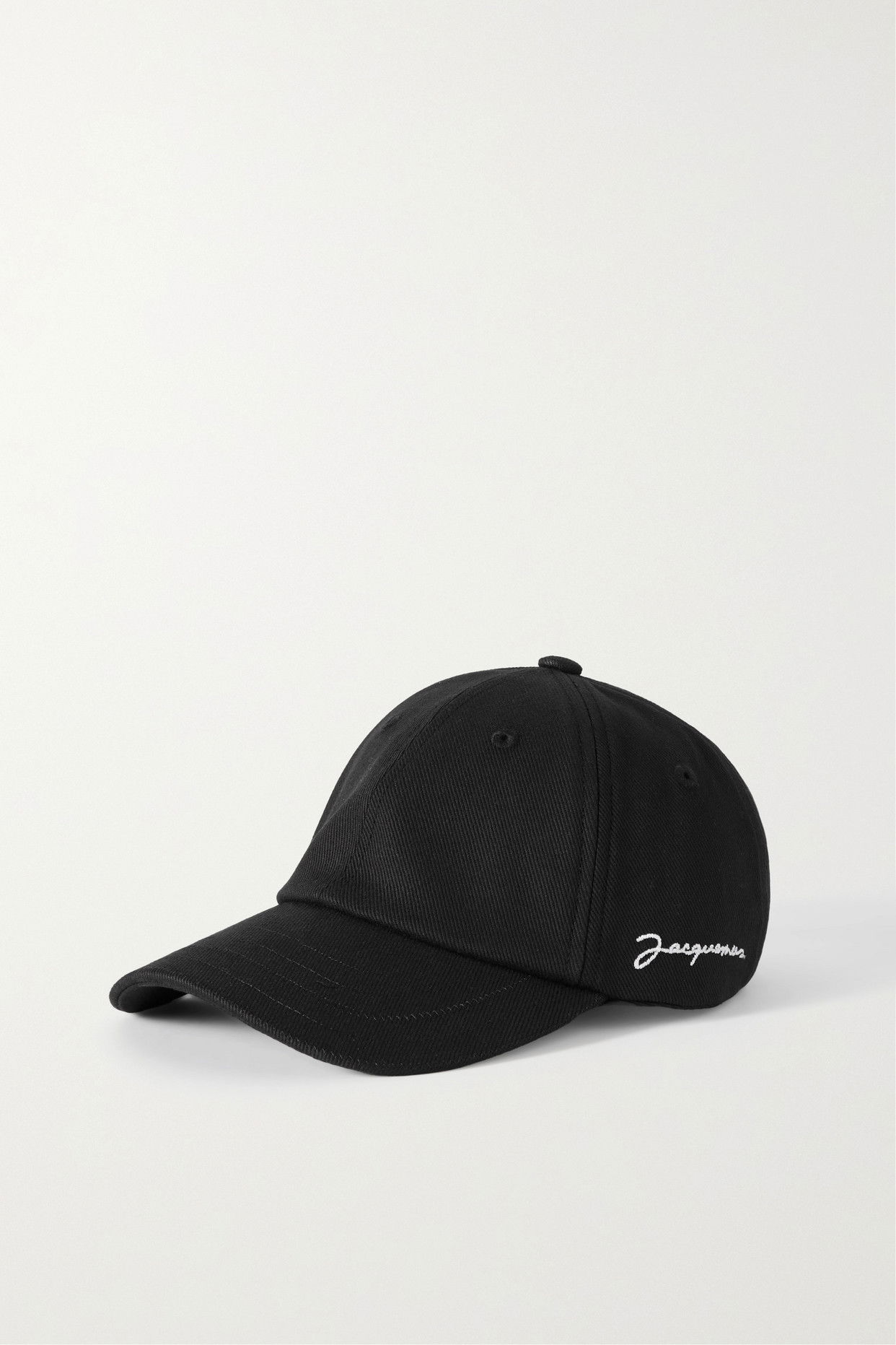 JACQUEMUS La Casquette Embroidered Baseball Cap | endource