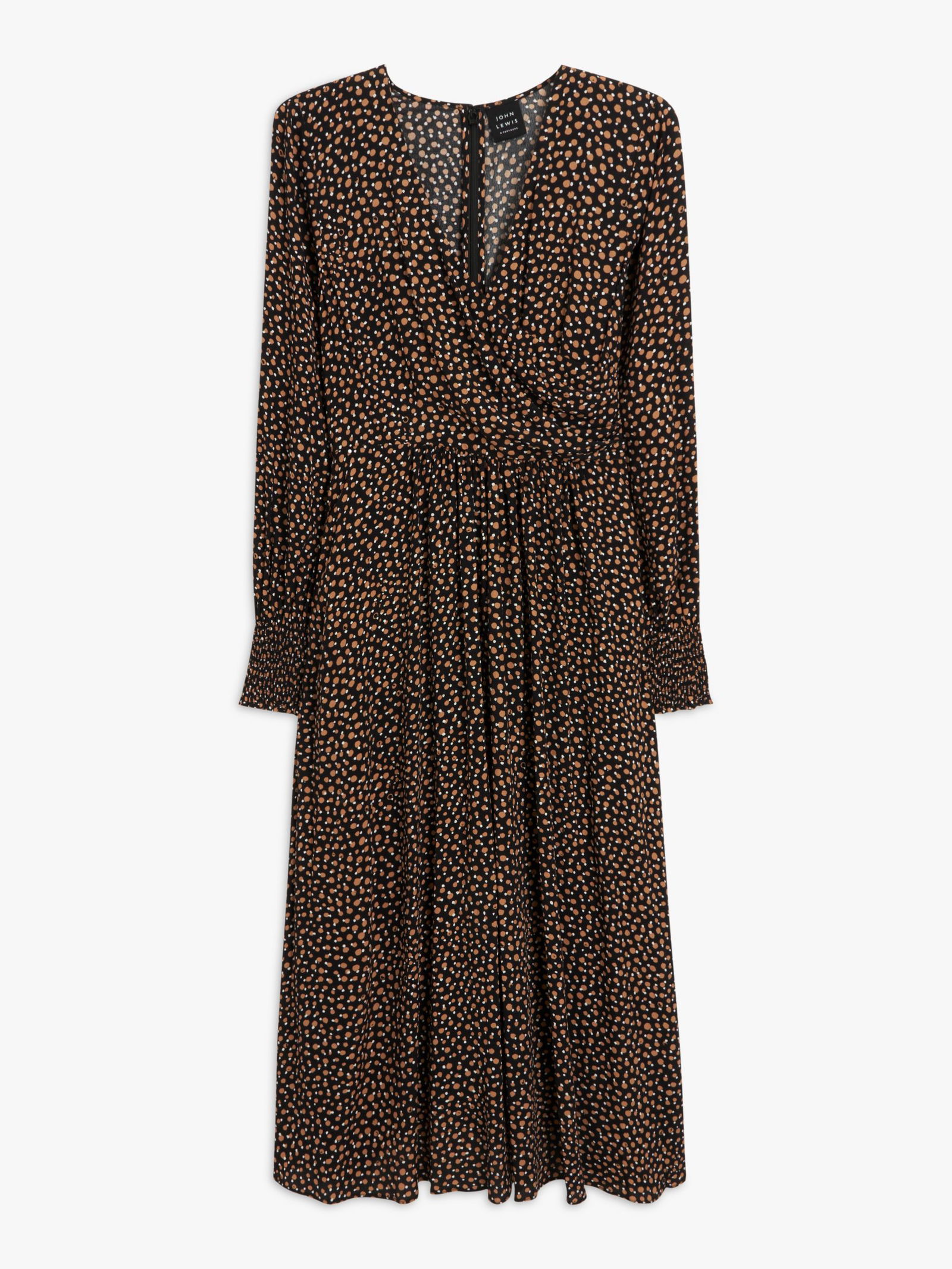 JOHN LEWIS Archive Dot Wrap Dress | Endource