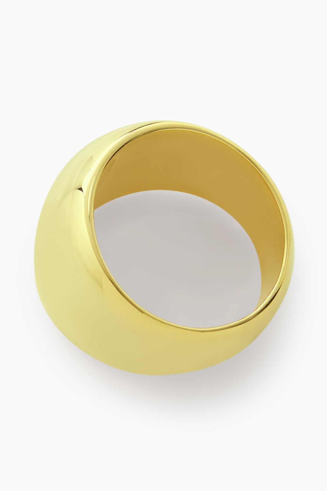 COS Gold-Plated Dome Ring in GOLD | Endource