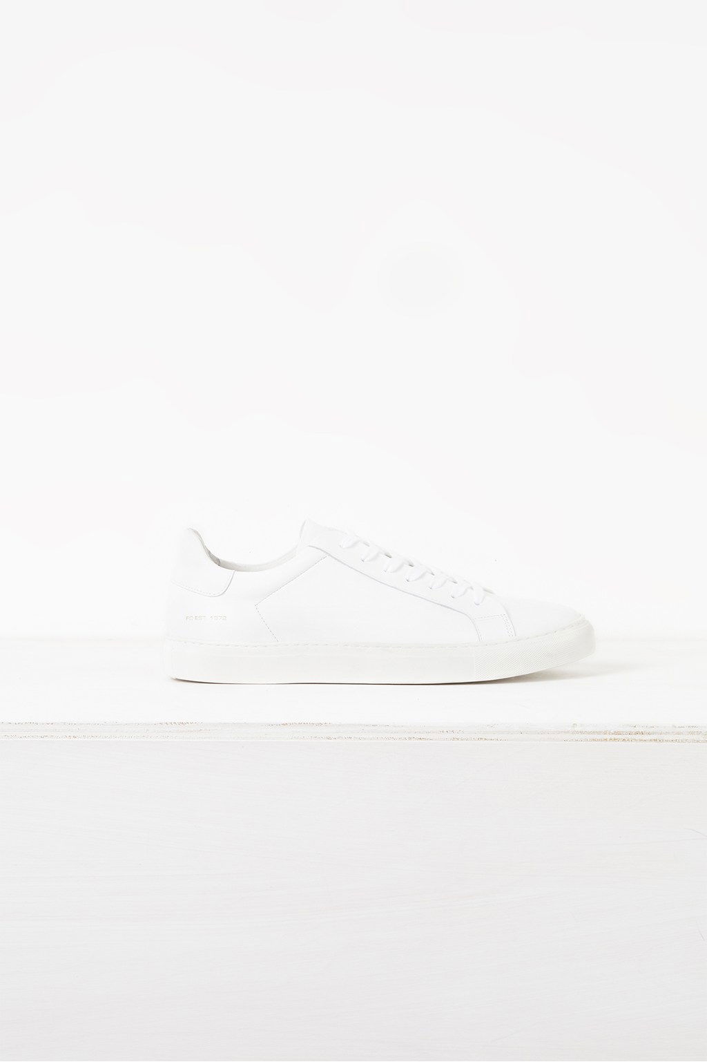 FRENCH CONNECTION Larsa Logo Trainers in Linen White | Endource