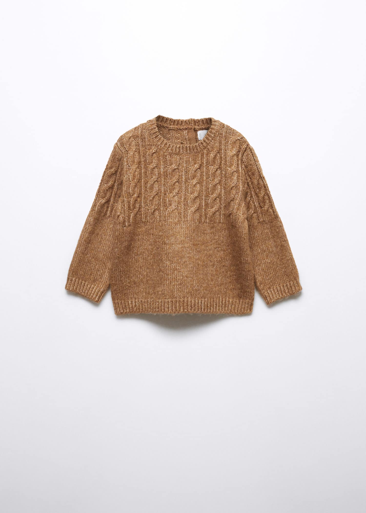 MANGO Knitted Braided Sweater | Endource
