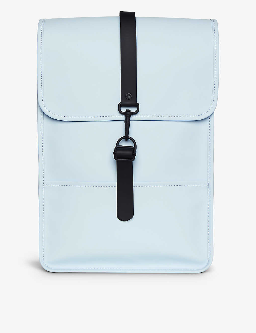 RAINS Mini Coated-Canvas Backpack in SKY | endource
