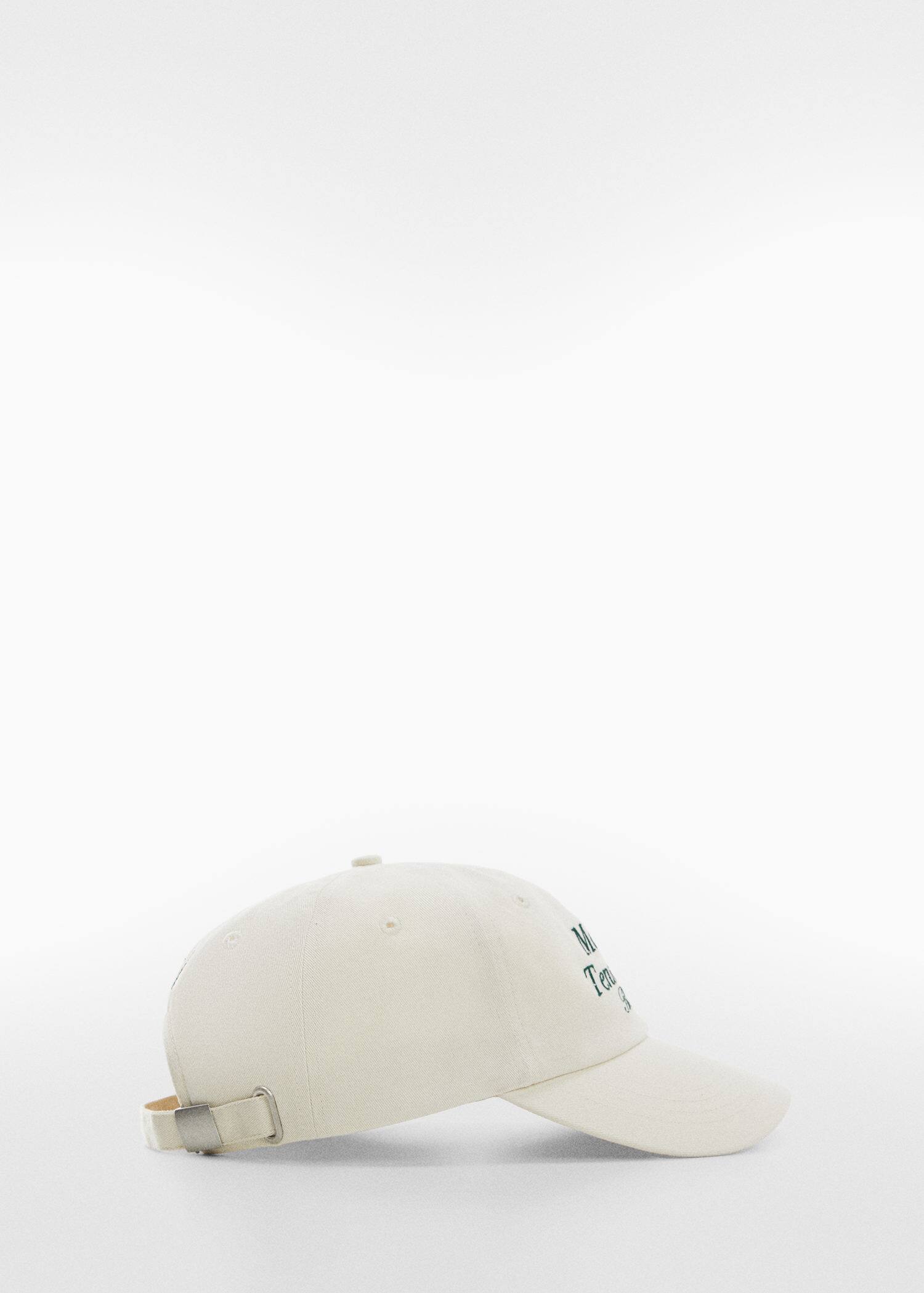 MANGO Embroidered Detail Cap | endource