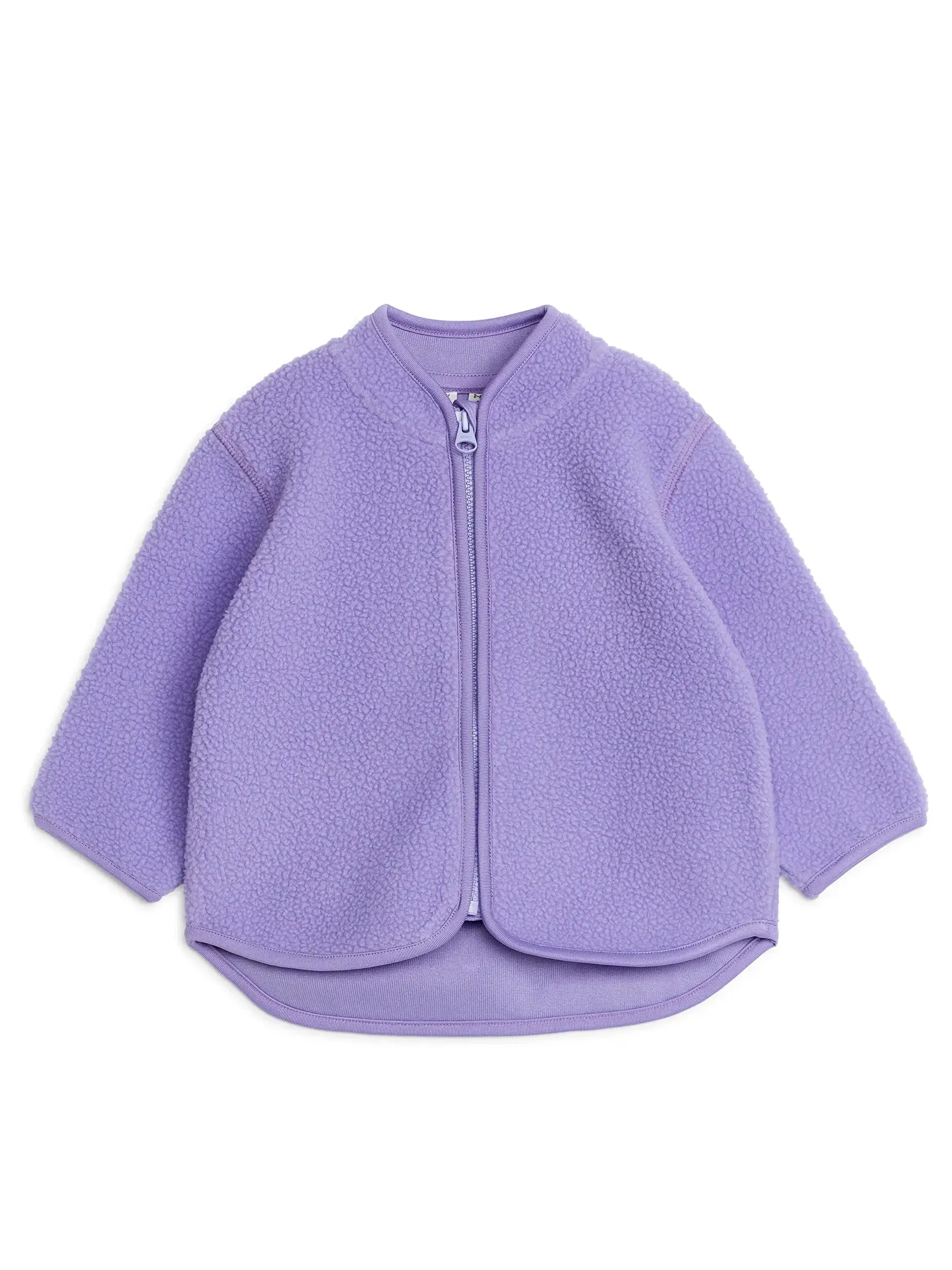 ARKET Fleece Jacket in Lilac | Endource