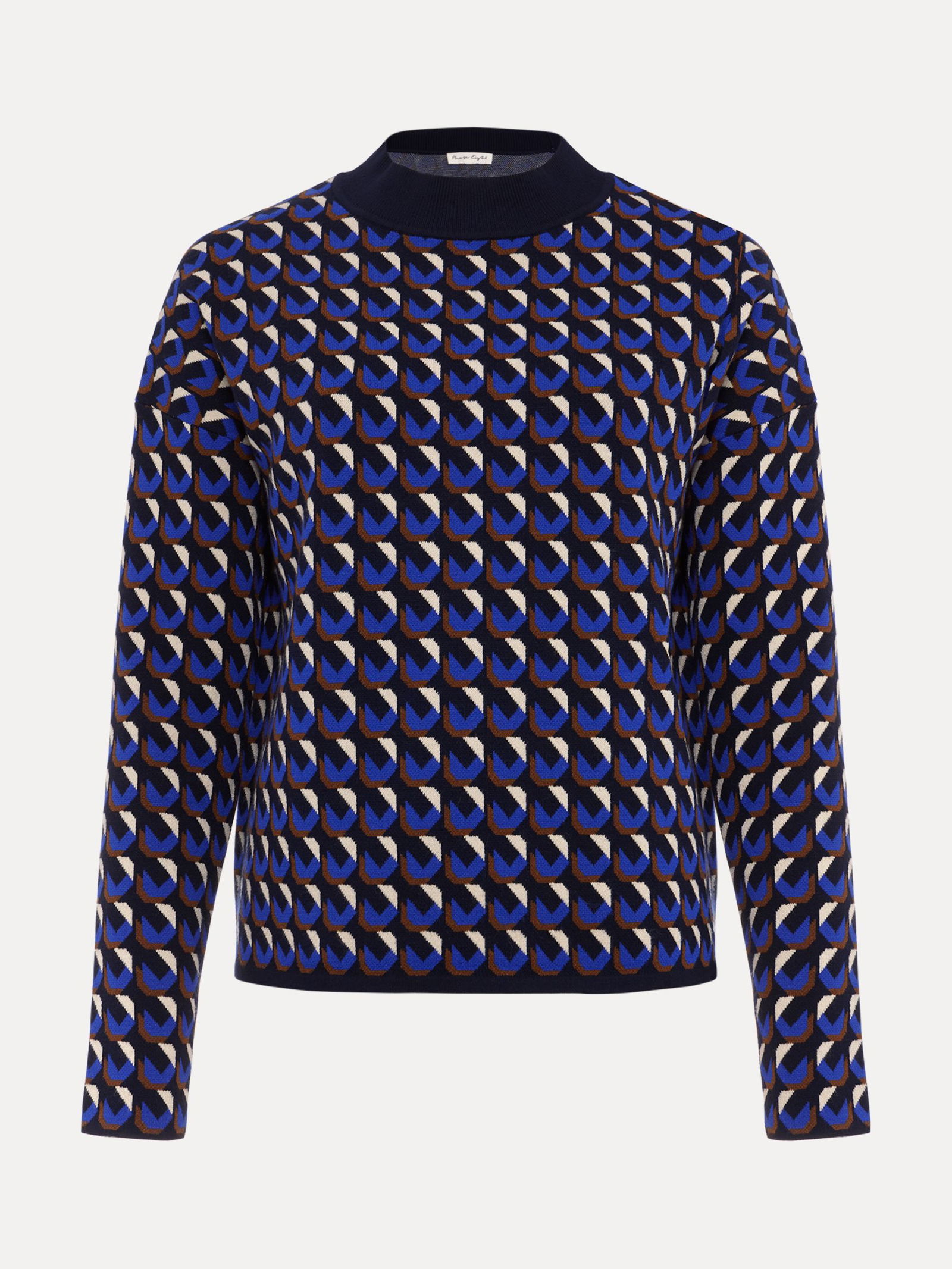 PHASE EIGHT Nicole Geo Twin Set Jumper in Multi | endource