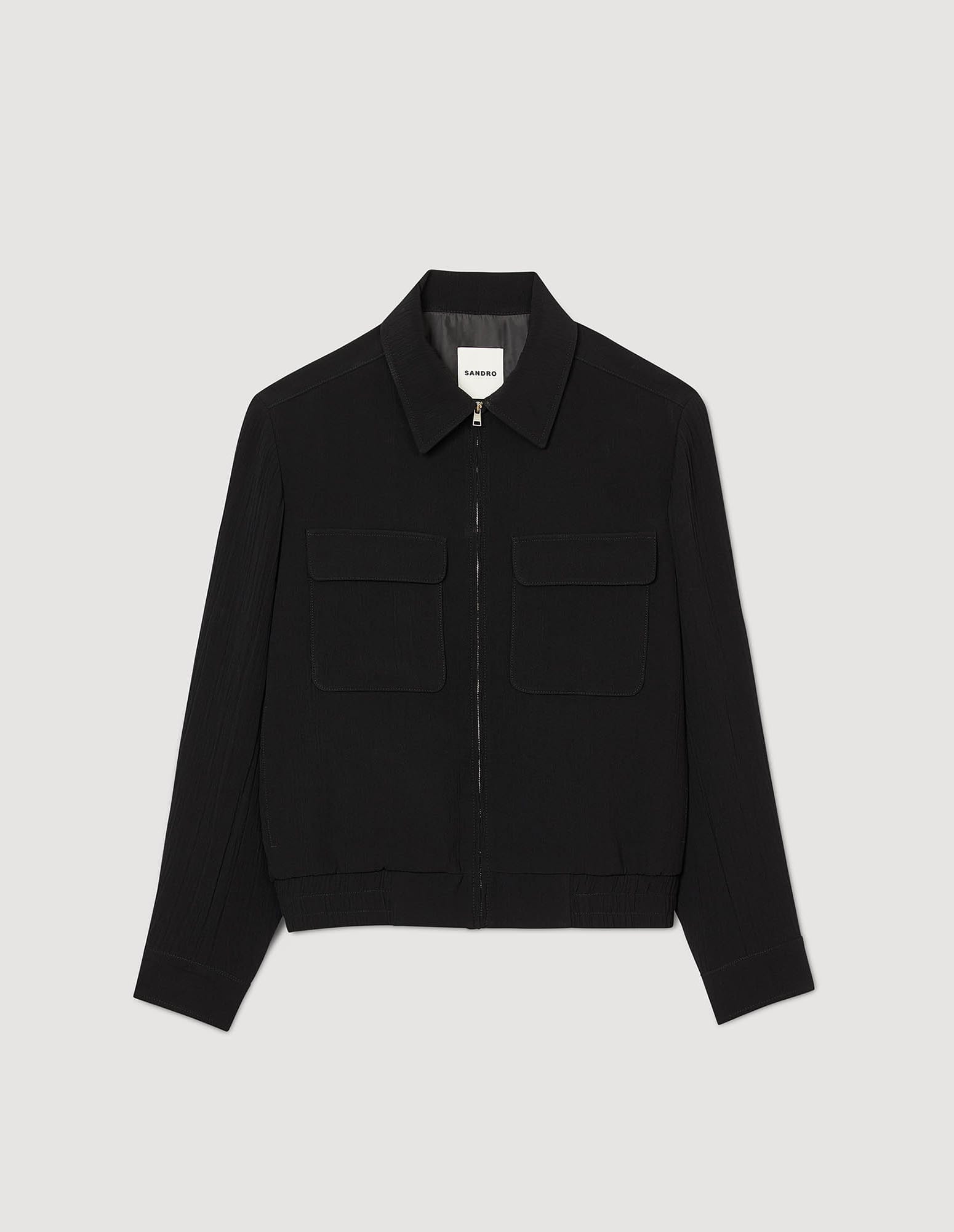 SANDRO Zip-Up Jacket | Endource