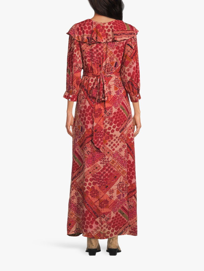 FREE PEOPLE Lennon Dress in Primrose Combo | Endource