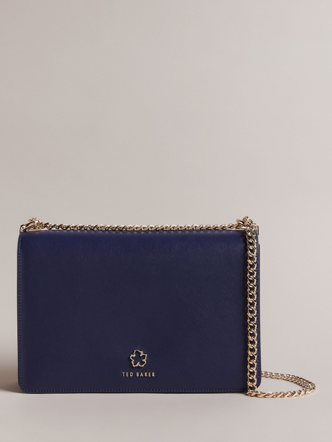 TED BAKER Jorjey Leather Chain Strap Cross Body Bag | Endource