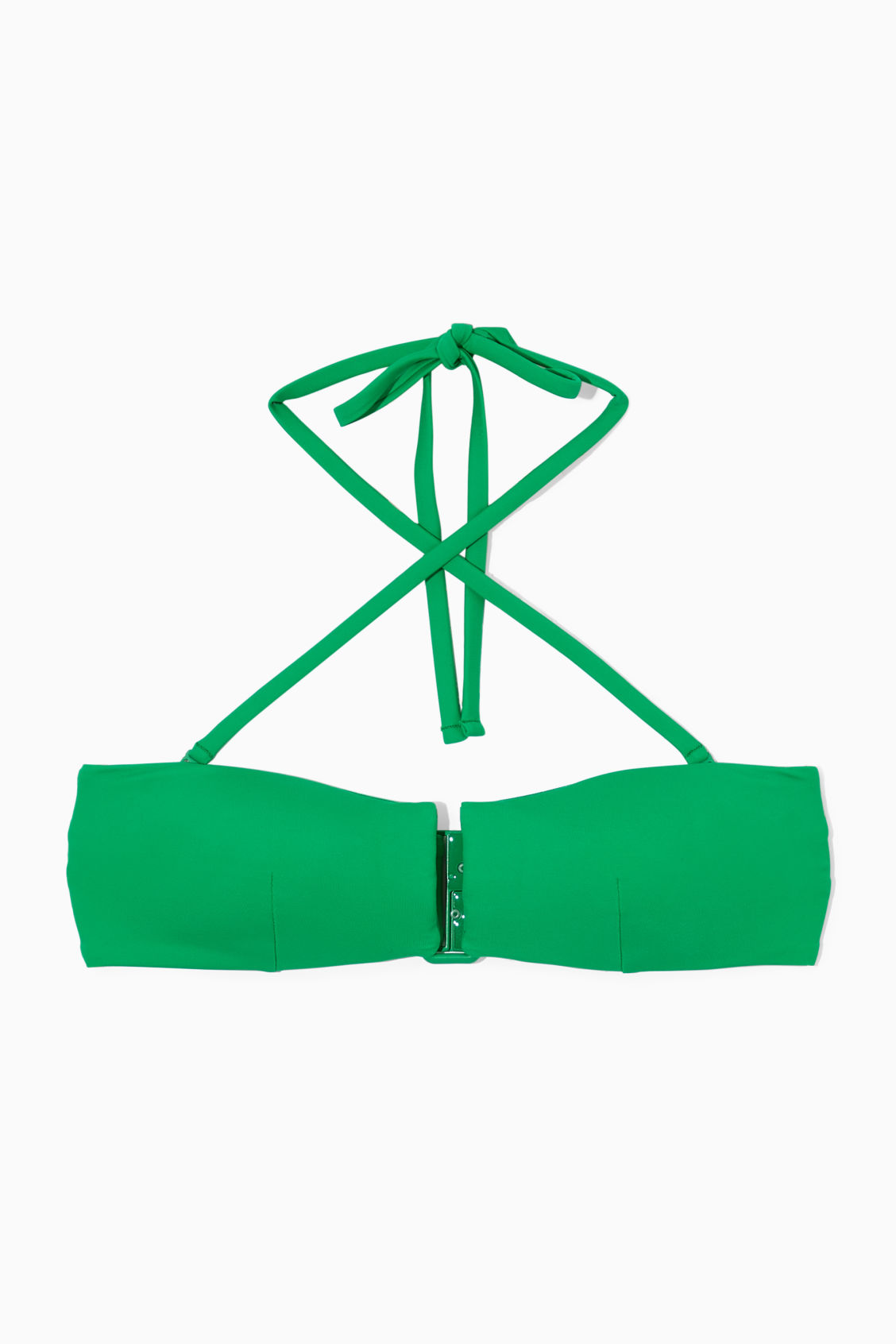 COS Halterneck Bandeau Bikini Top | endource