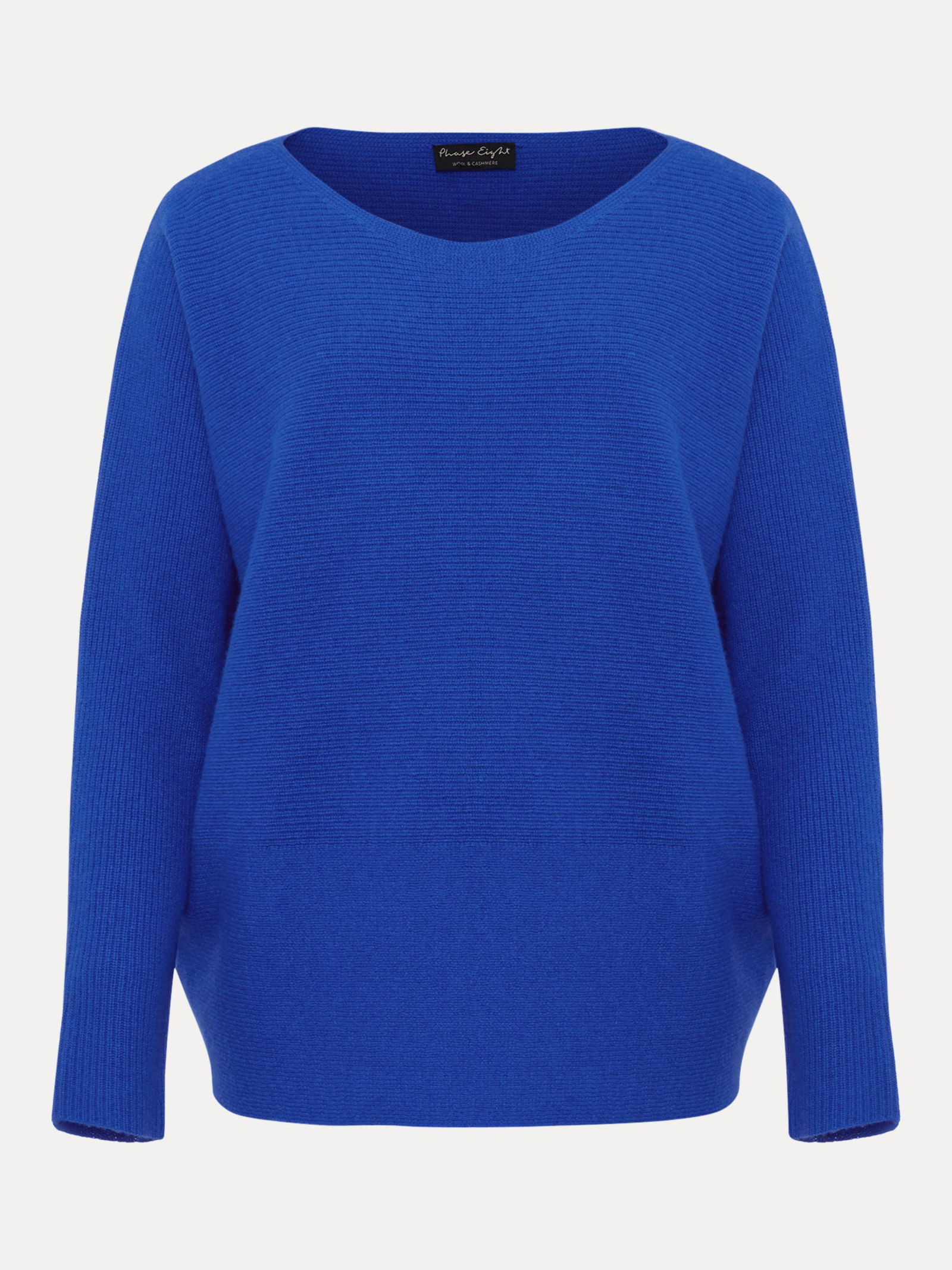 PHASE EIGHT Isabella Wool Cashmere Jumper in Blue | endource