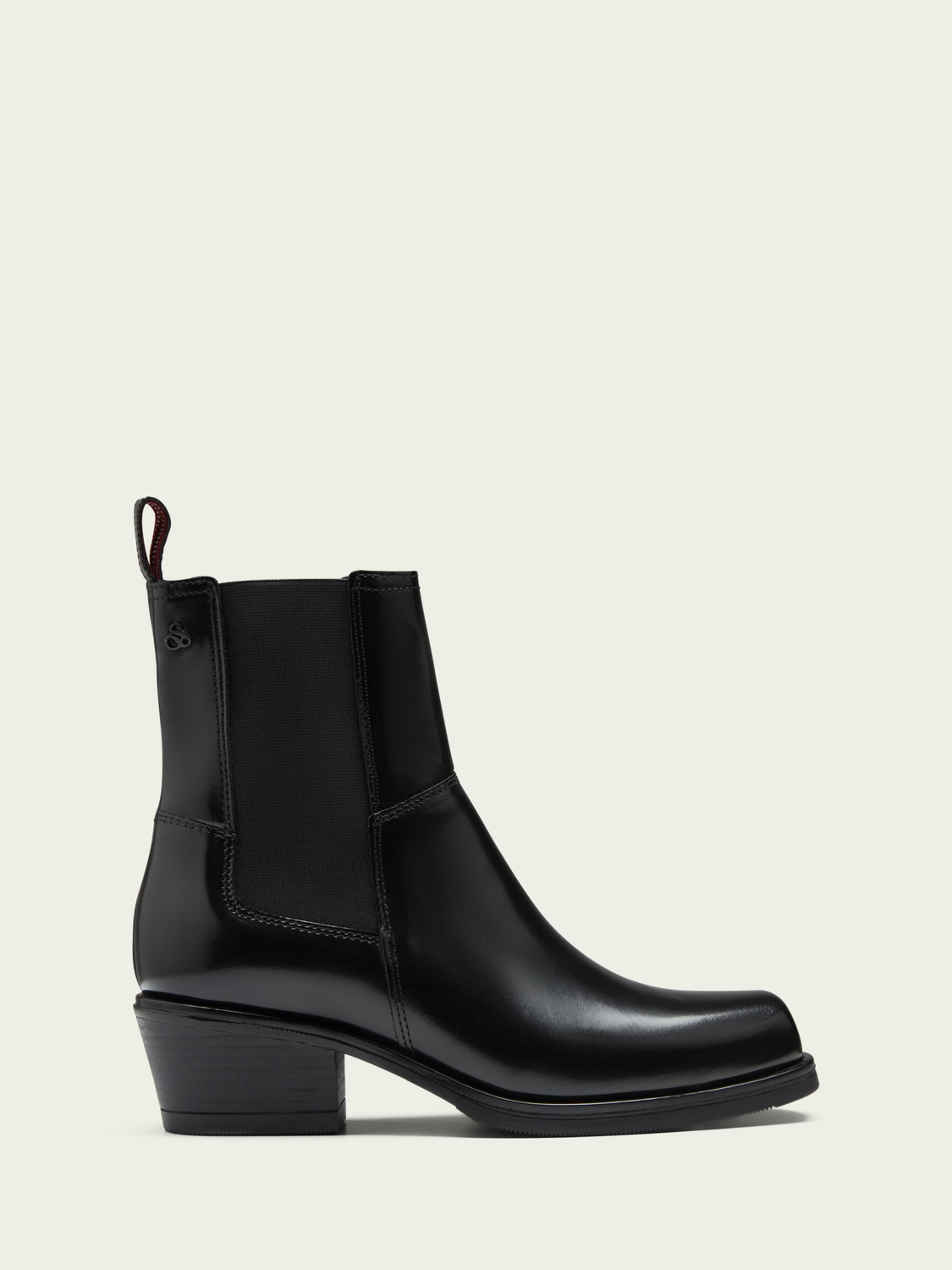 SCOTCH & SODA Sheila Chelsea Boot in black | Endource