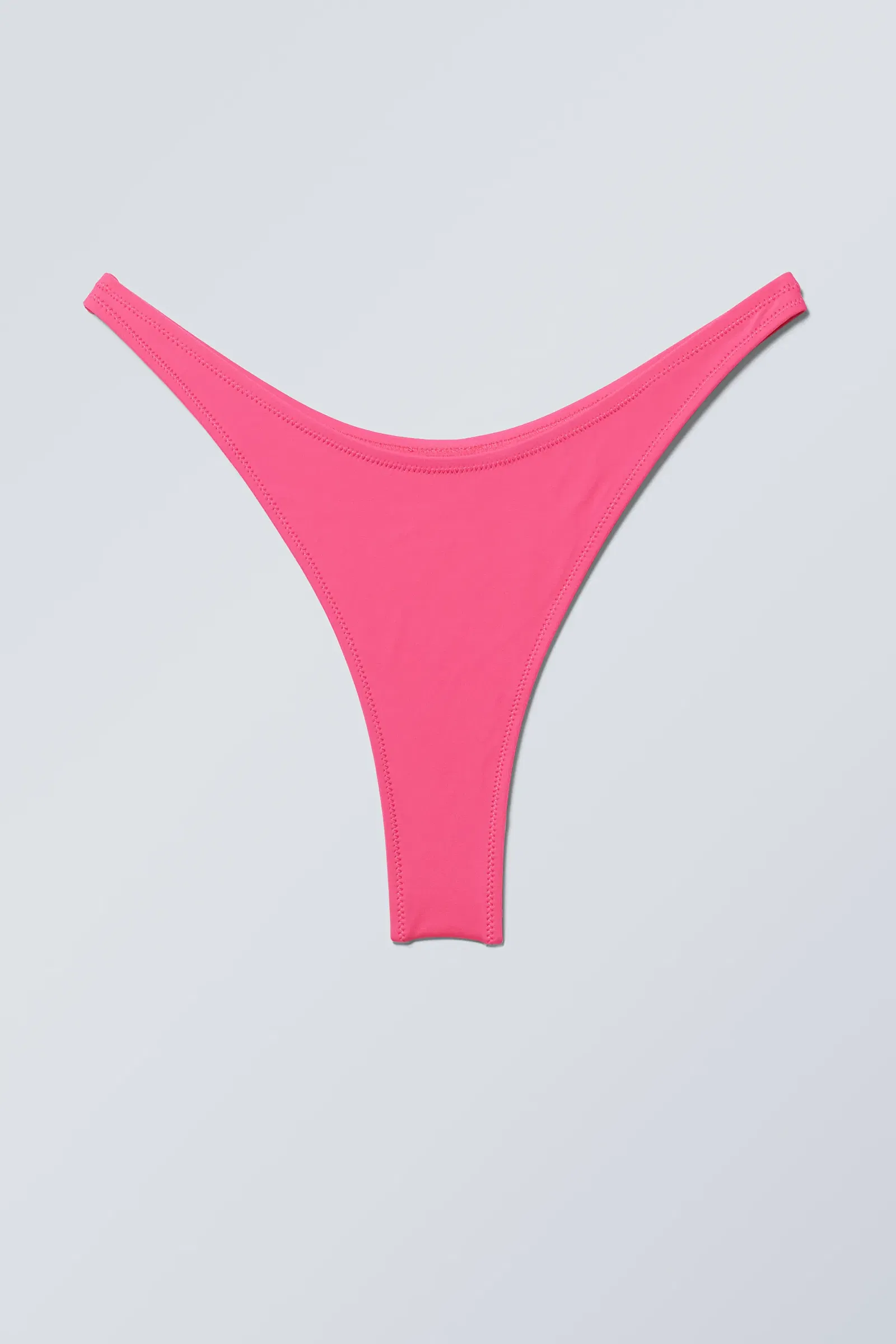 WEEKDAY Brazilian Mini Bikini Bottom in Pink | endource