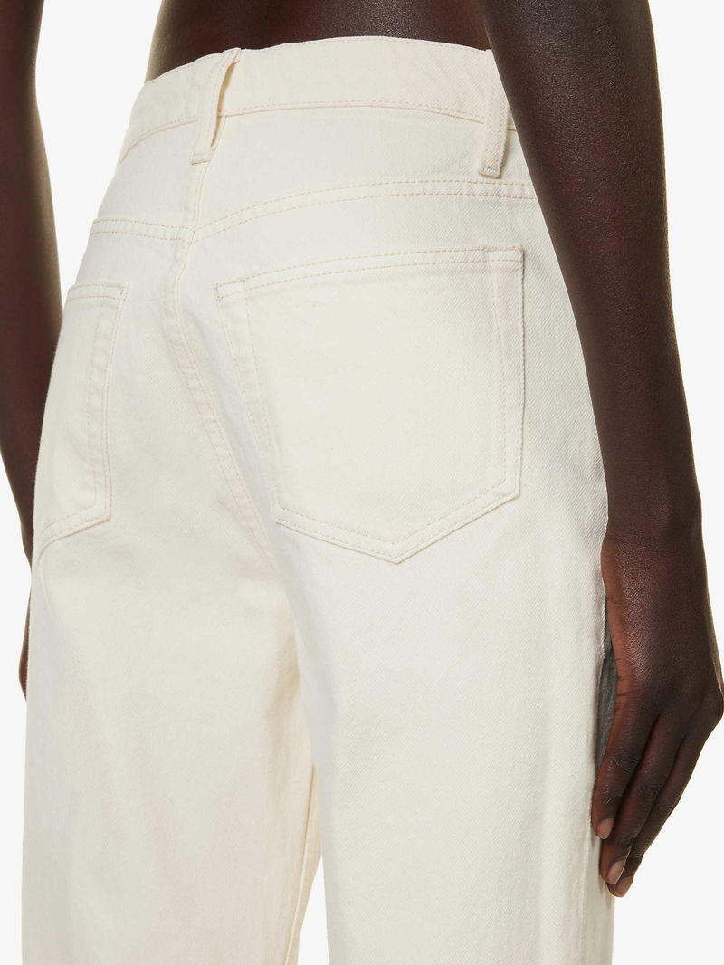Reformation Reformation X Camille Rowe Rowe Contrast Stitch Straight