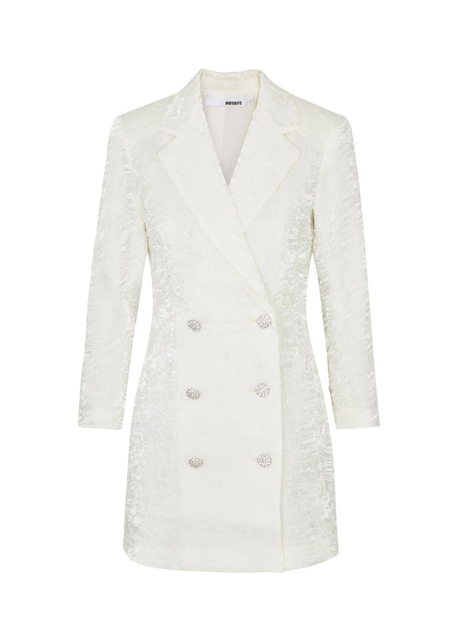 ROTATE BIRGER CHRISTENSEN Cloqué Mini Blazer Dress | endource