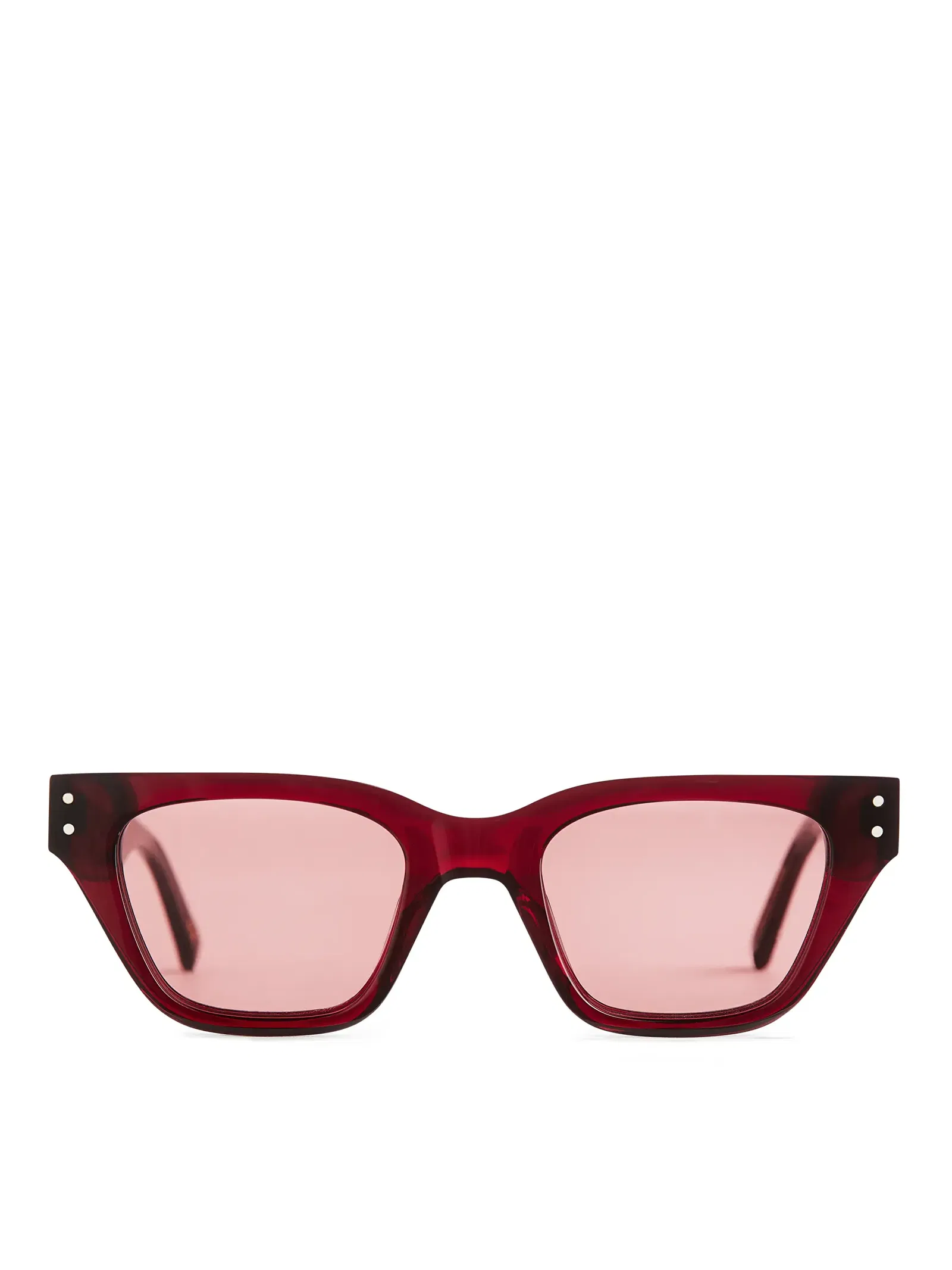 ARKET Monokel Eyewear Memphis Sunglasses in Red | endource