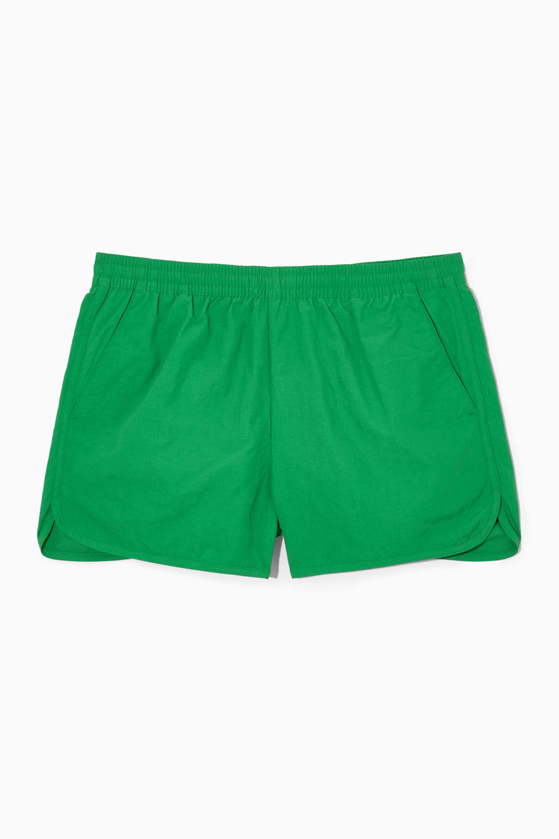 COS Packable Swim Shorts in BRIGHT GREEN | endource