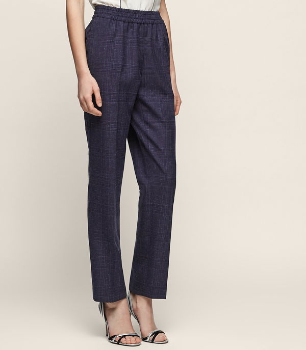 REISS Cora Trouser Elasticated Tailored Trousers | endource