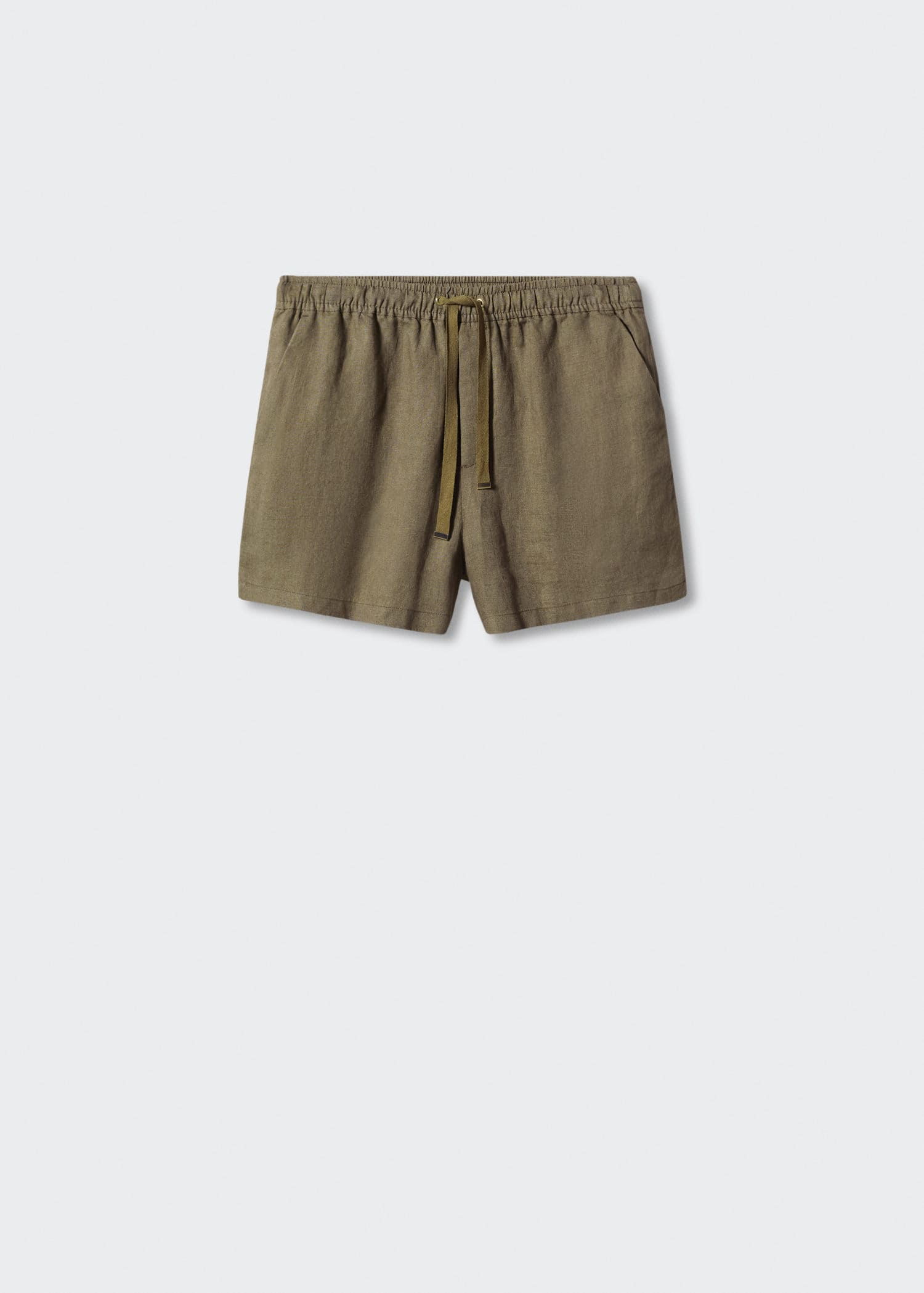 MANGO Linen Shorts | endource