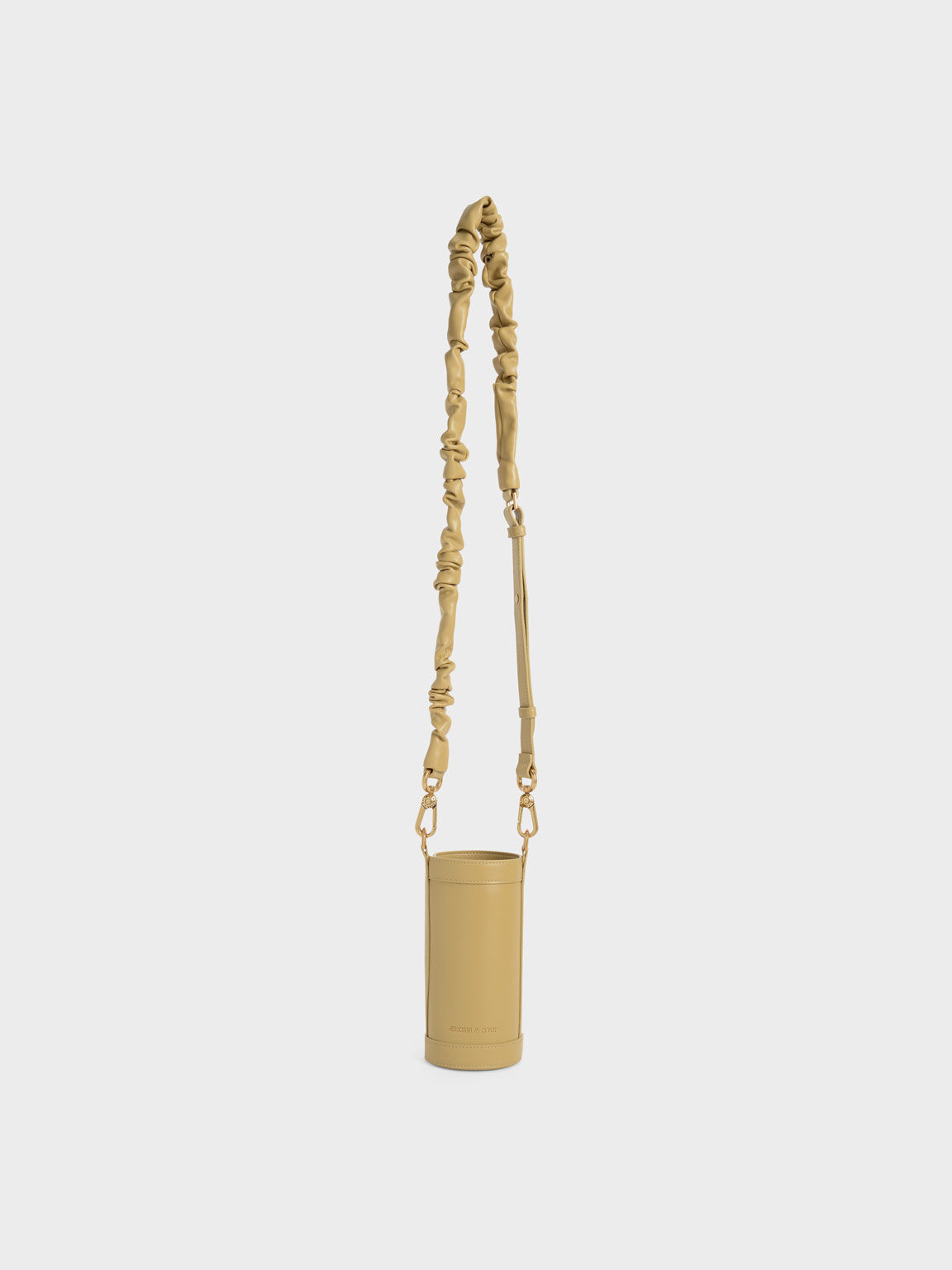 CHARLES & KEITH Riley Ruched Strap Bottle Holder | endource