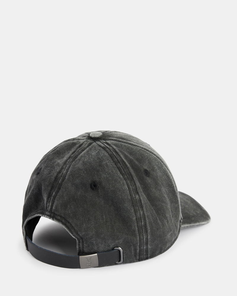 ALLSAINTS Refract Baseball Cap in Washed Black/Pink | endource