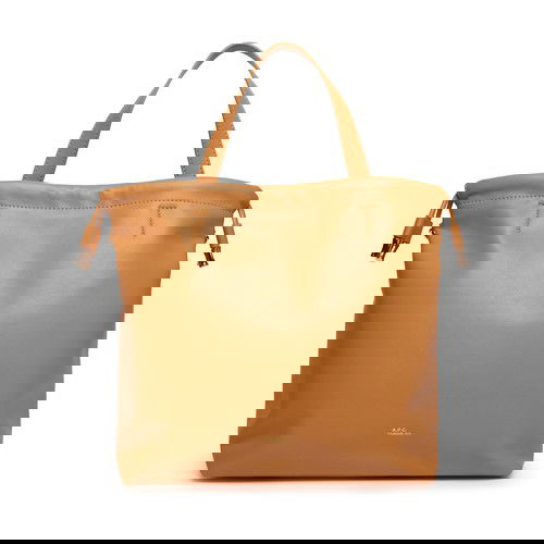 A.P.C. Shopper Ninon Bag in Caf Caramel | endource