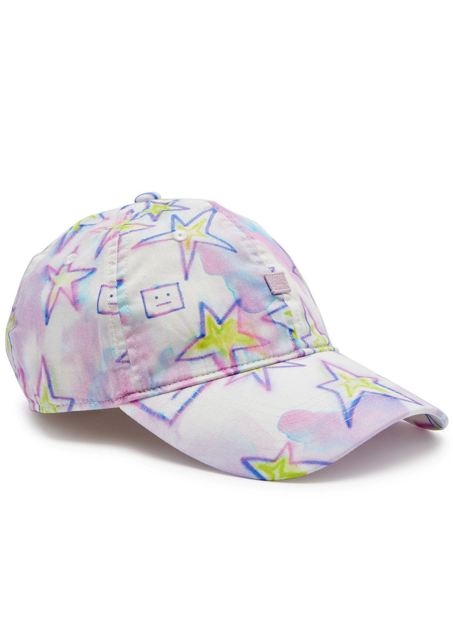 ACNE STUDIOS Cunov Printed Cotton Cap | endource