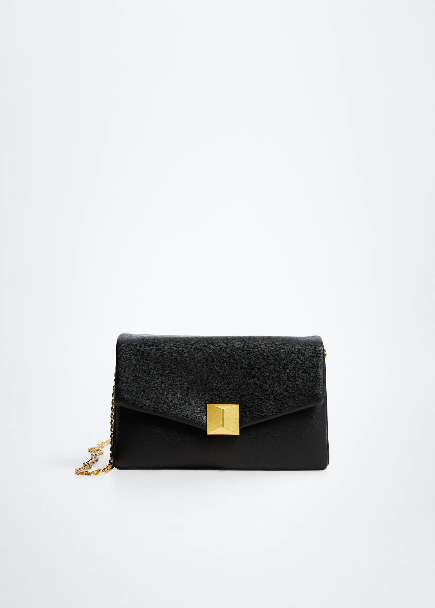 MANGO Flap Chain Bag in Black | endource