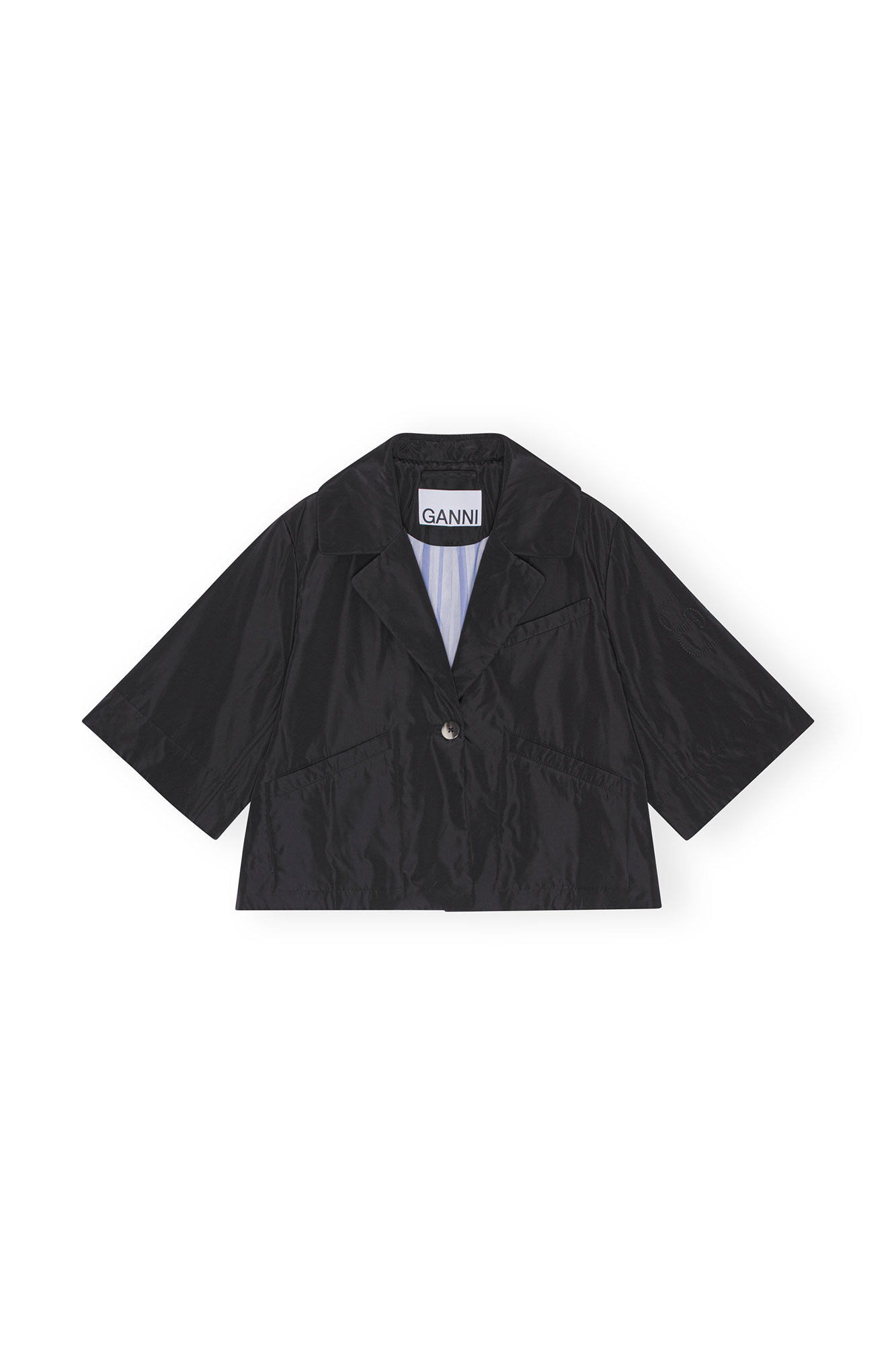 GANNI Summer Tech Padded Jacket | endource