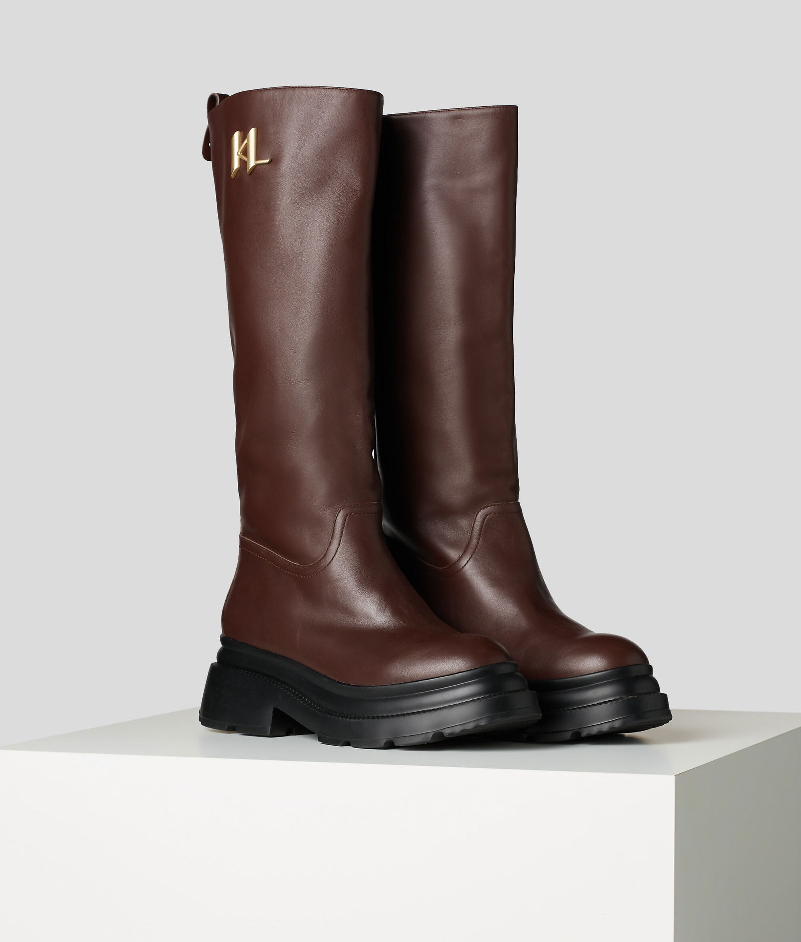 KARL LAGERFELD Danton Riding Boots | endource