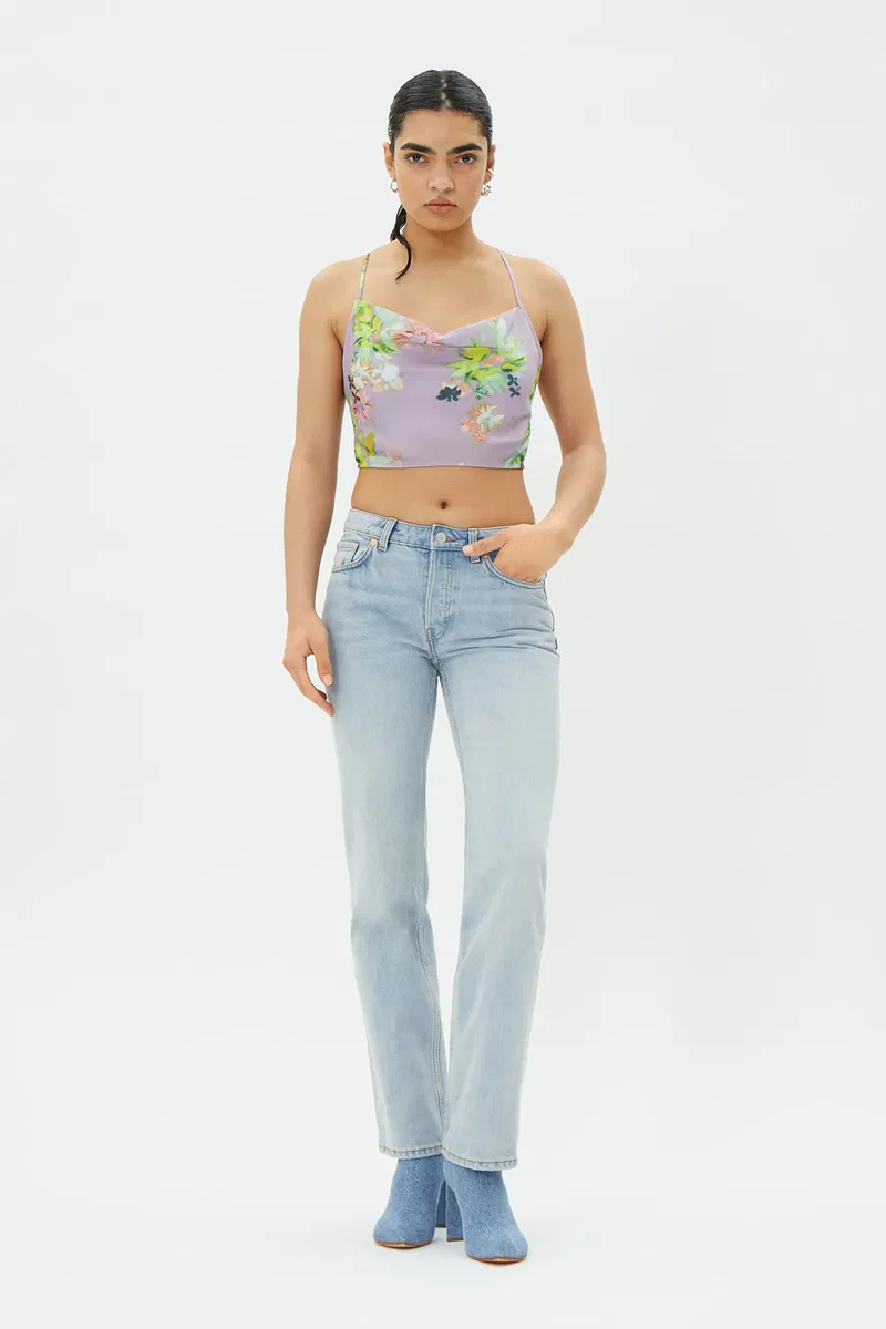 WEEKDAY Pin Mid Straight Jeans | Endource