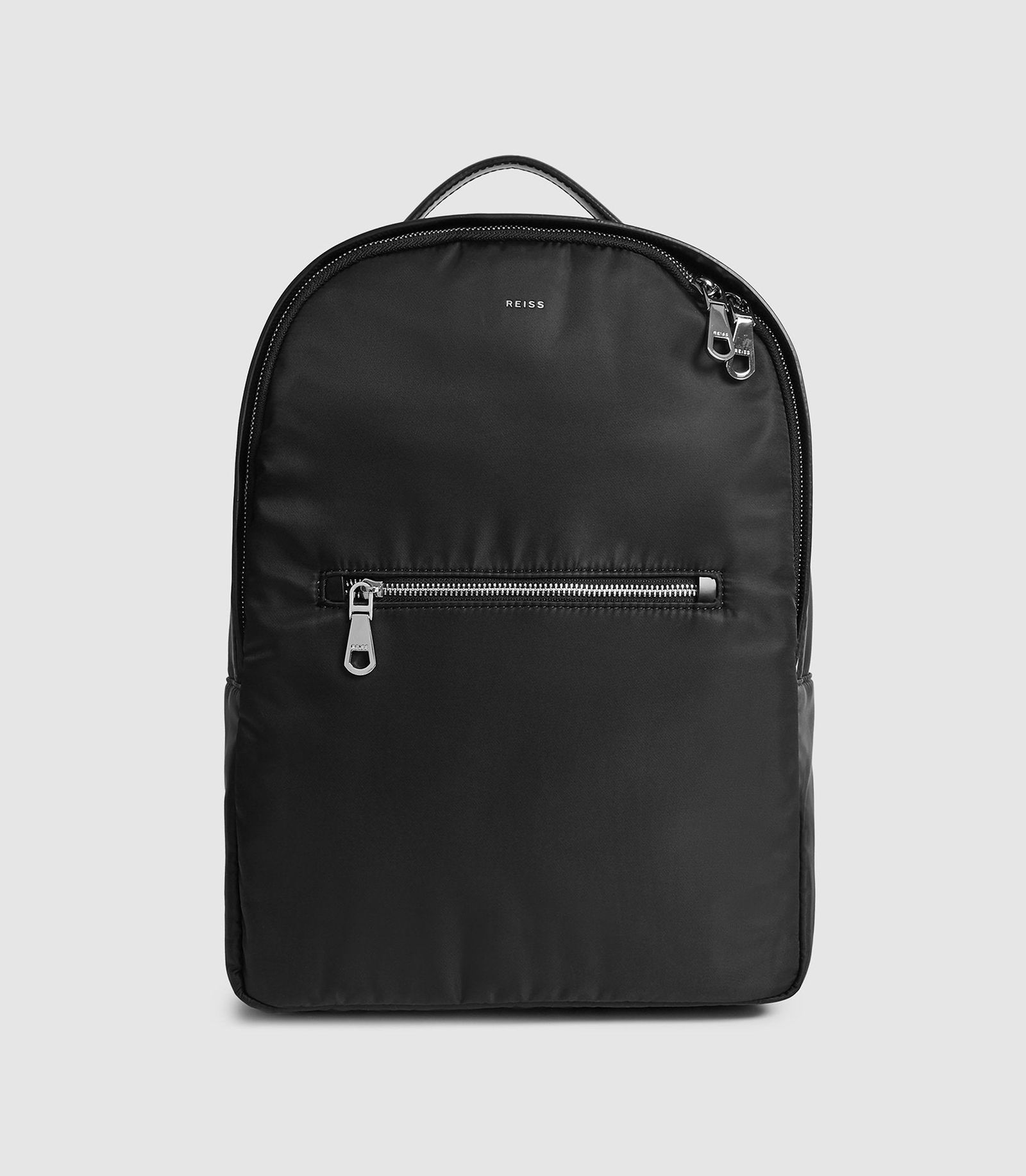 REISS Parker Nylon Backpack in Black | endource