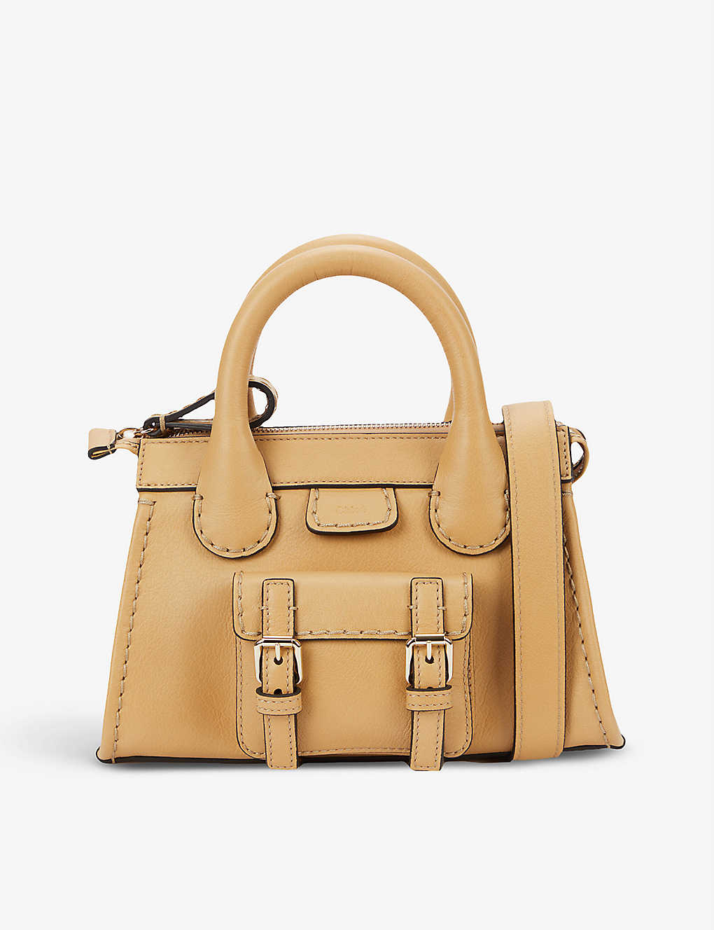 CHLOÉ Edith Leather Shoulder Bag in SOFTTAN | endource
