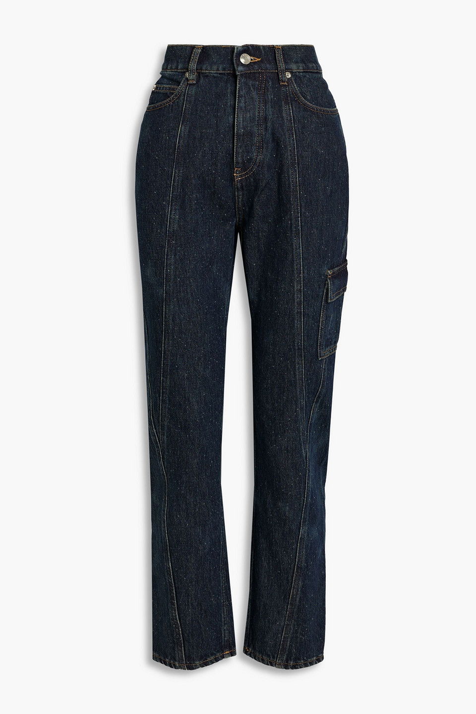 IRO Menard High-Rise Straight-Leg Jeans in Blue | Endource