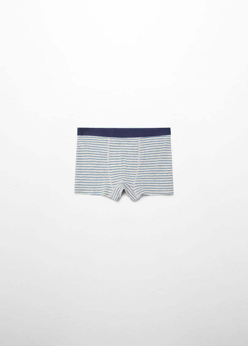 MANGO 3 Boxer Pack in Off White | endource