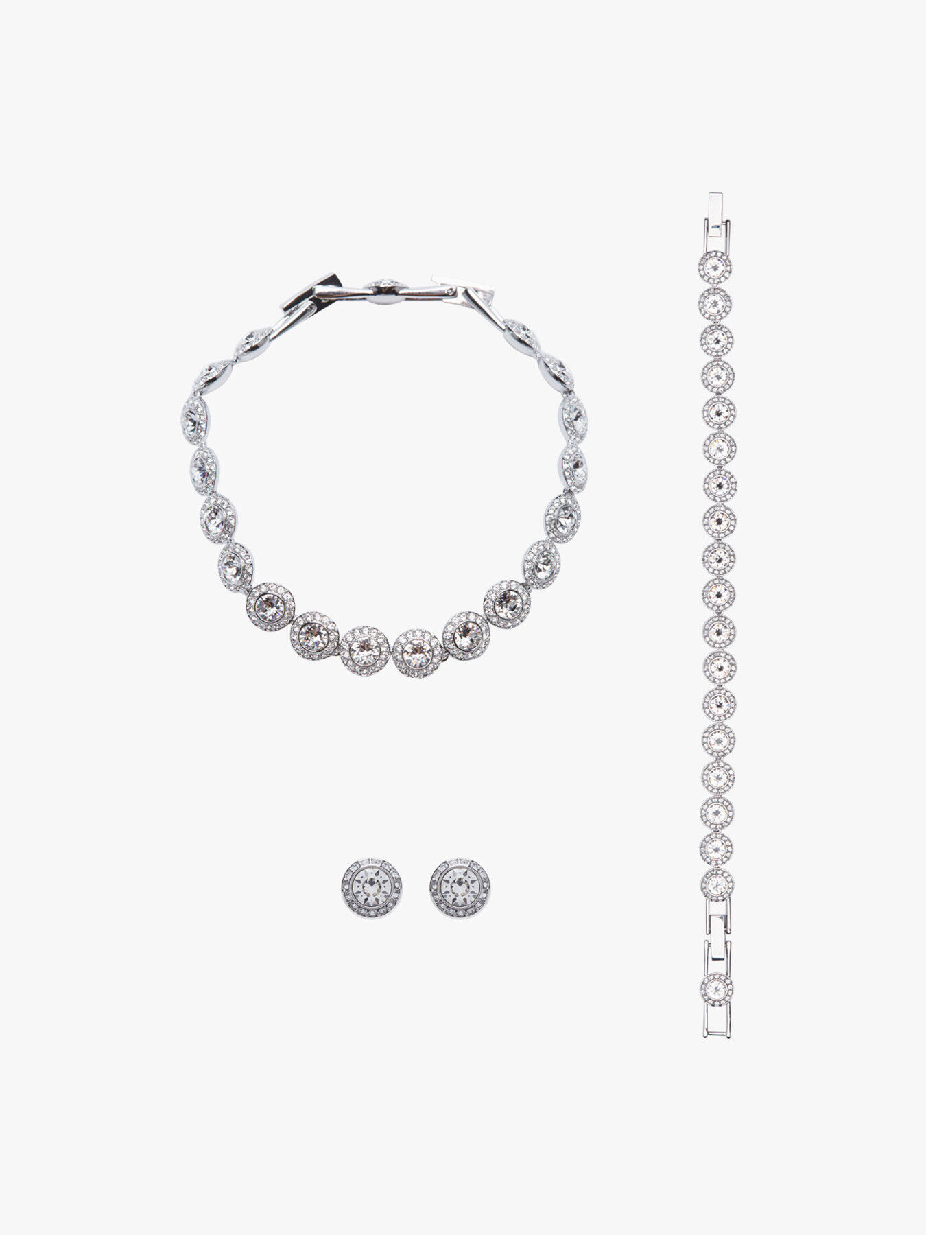SWAROVSKI Angelic Set in SIlver | endource