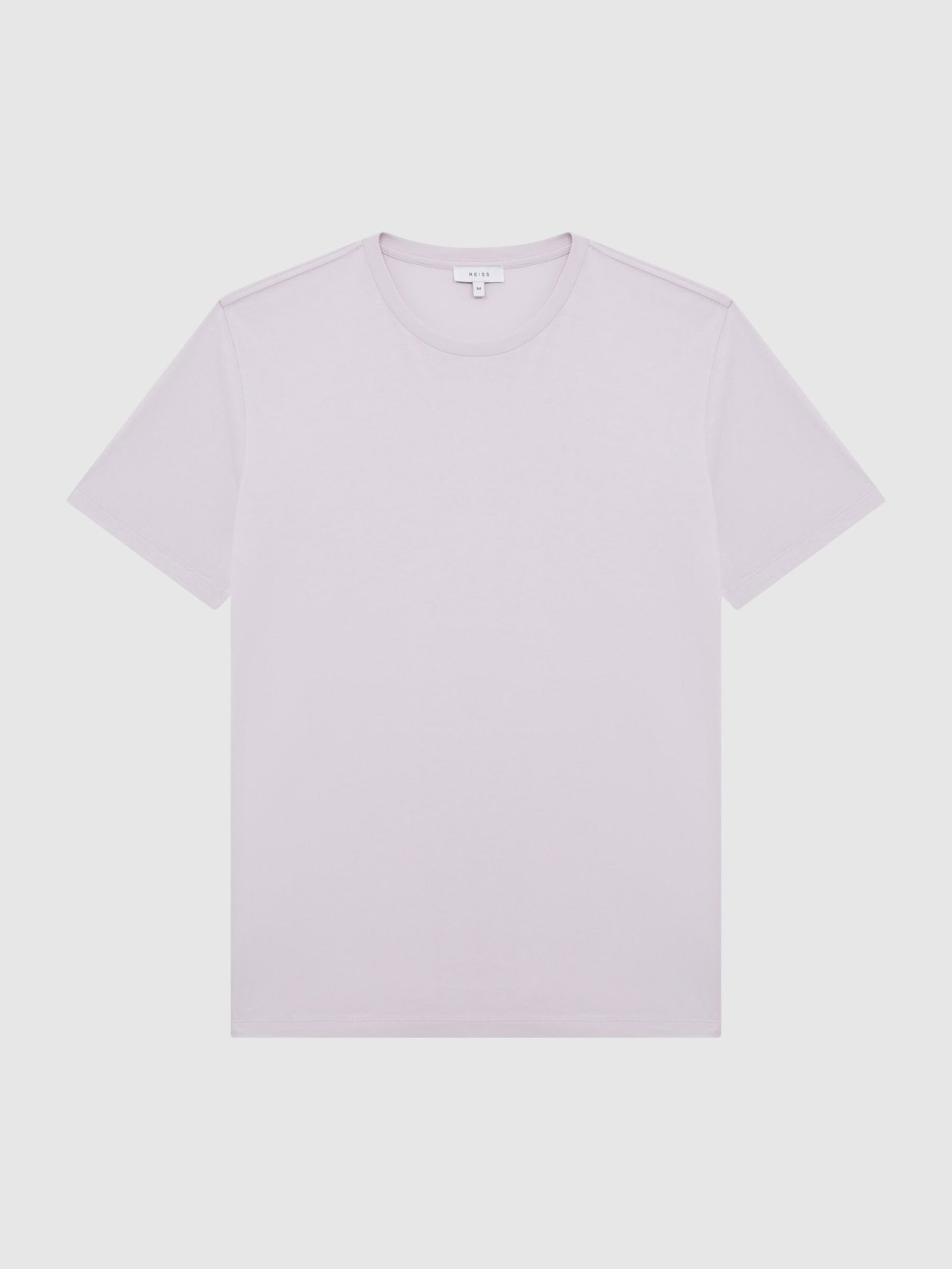 REISS Bless Crew Neck T-Shirt in Lilac | endource