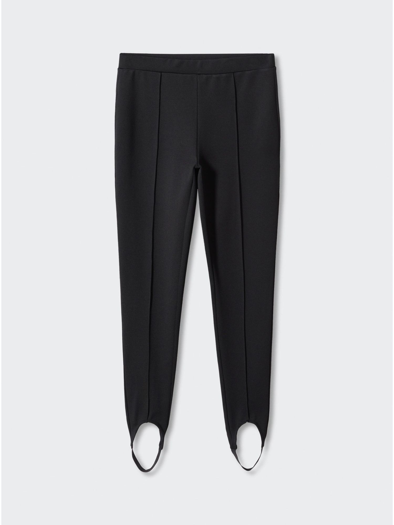 MANGO Alamar Basic Fuseau Leggings in Black | endource