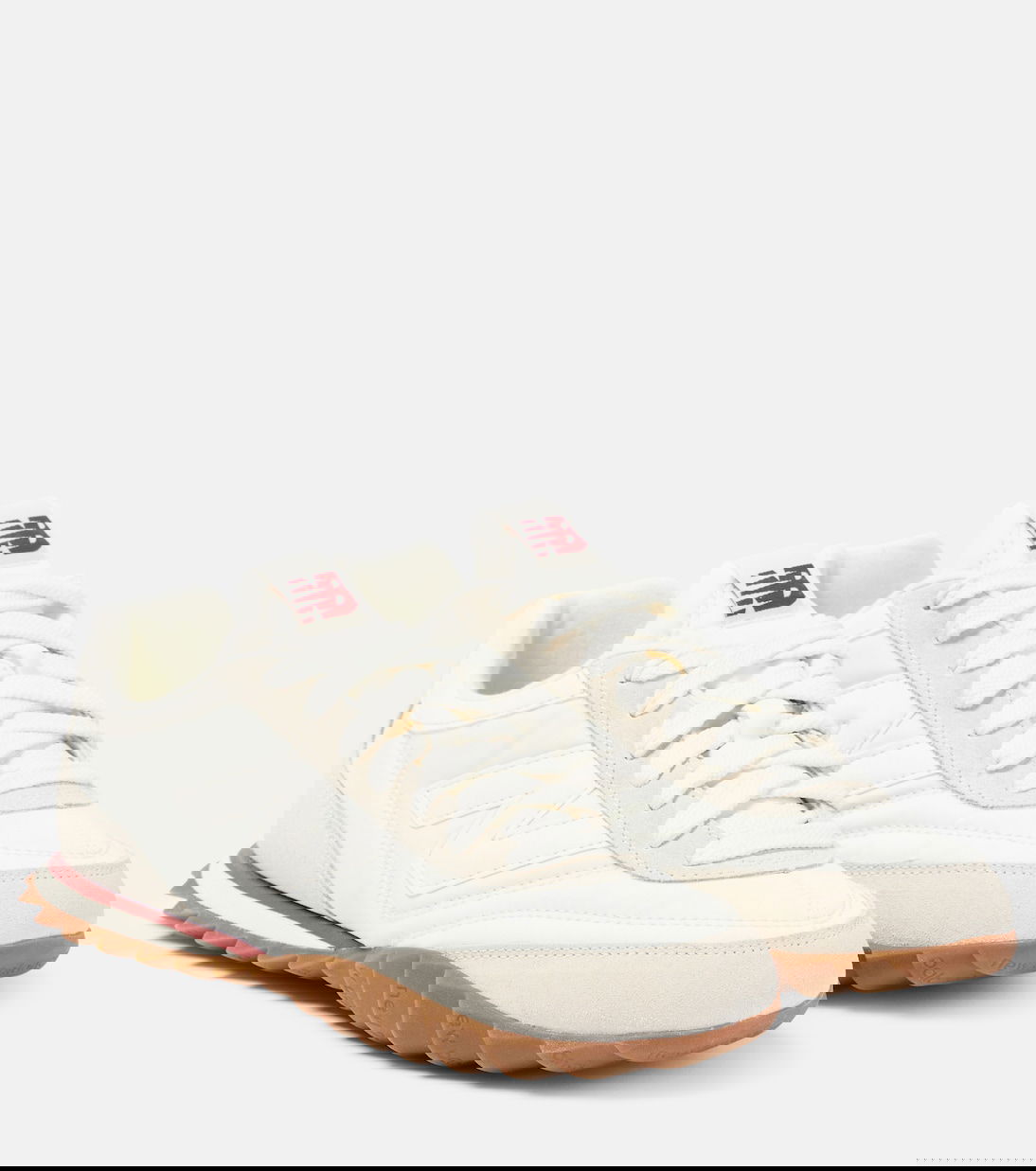 NEW BALANCE RC30 Moonbeam Gum Sneakers in White | endource