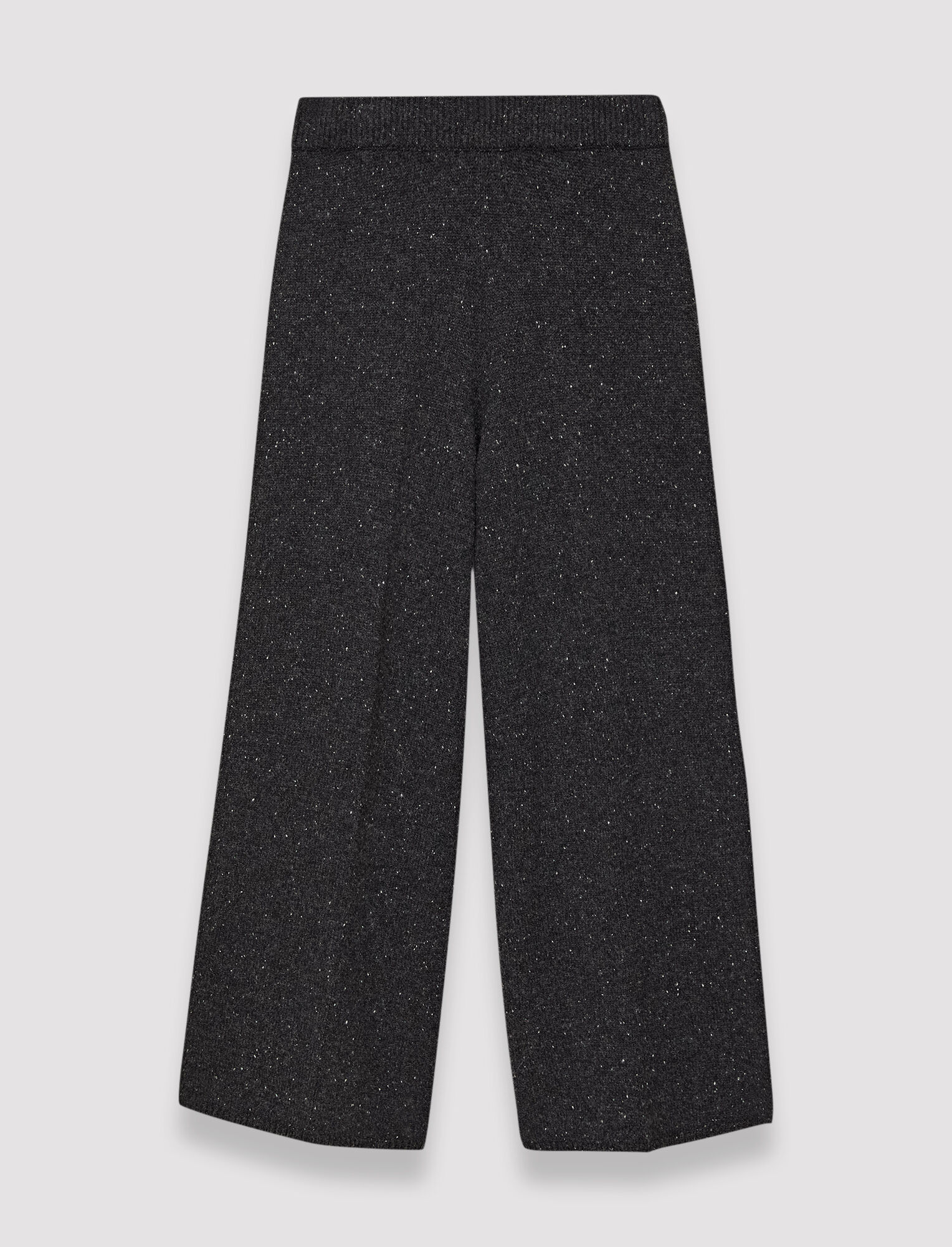 JOSEPH Tweed Knit Culottes in Black | endource