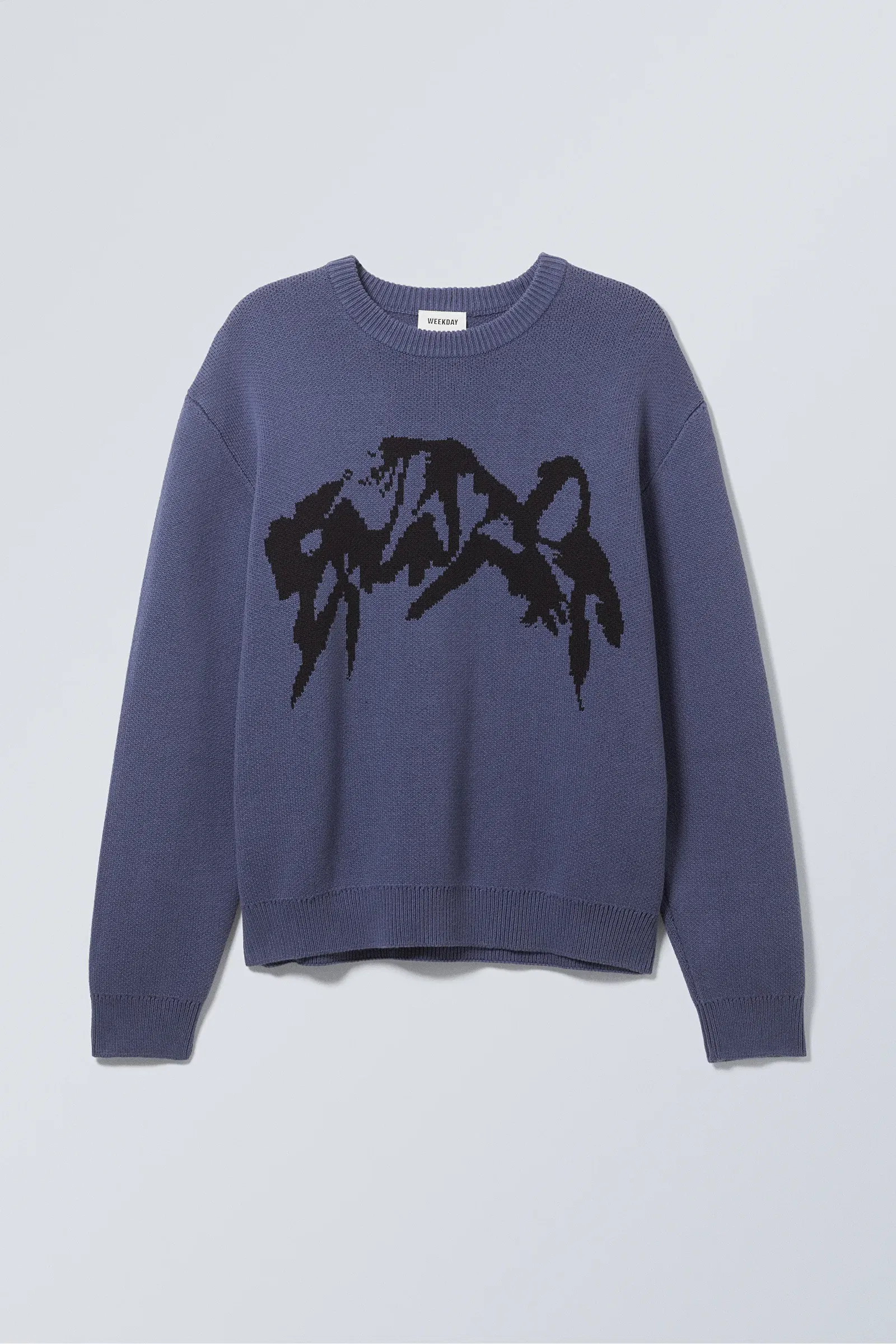 WEEKDAY Fabian Graphic Sweater | endource