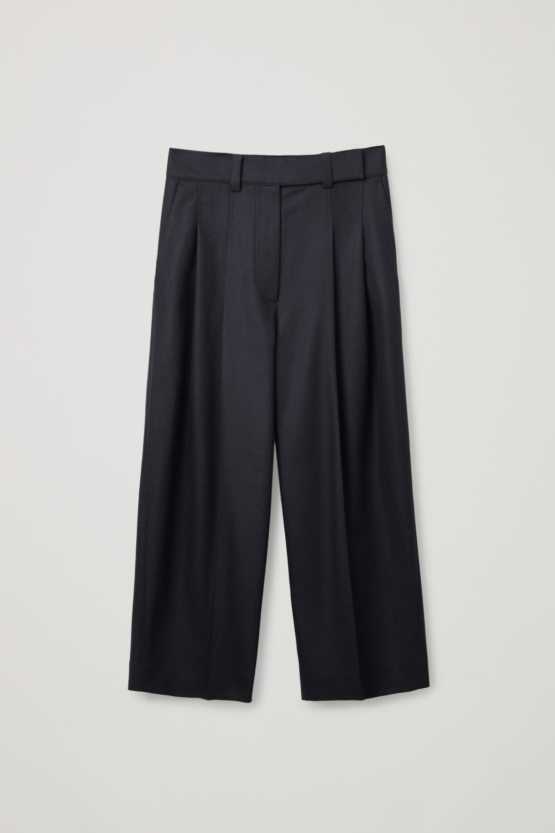 COS Wool Culottes in NAVY | endource