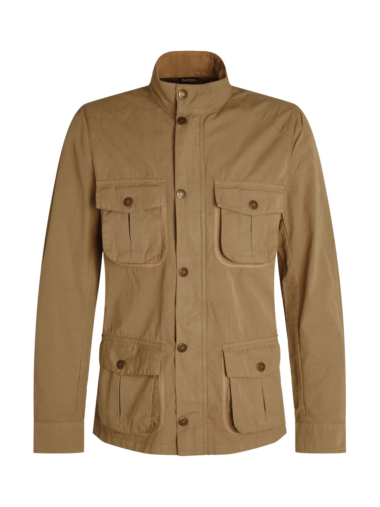 BARBOUR Corbridge Casual Waxed Jacket in Bleached Olive | endource