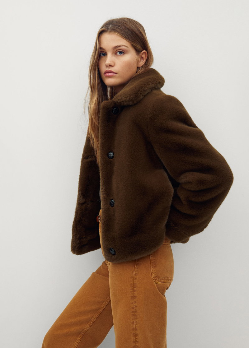 MANGO Jacket in Brown | endource