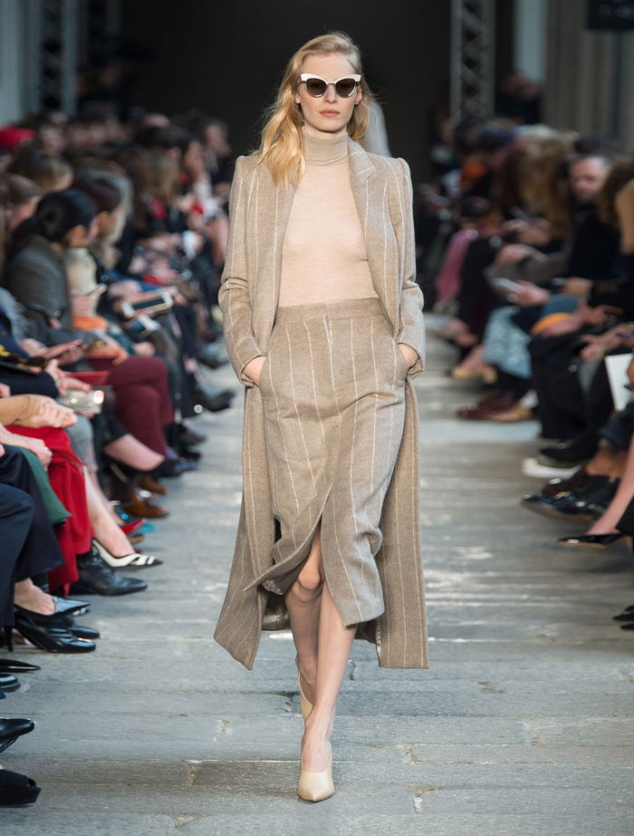 Max Mara Jacquard Wool Coat | Endource